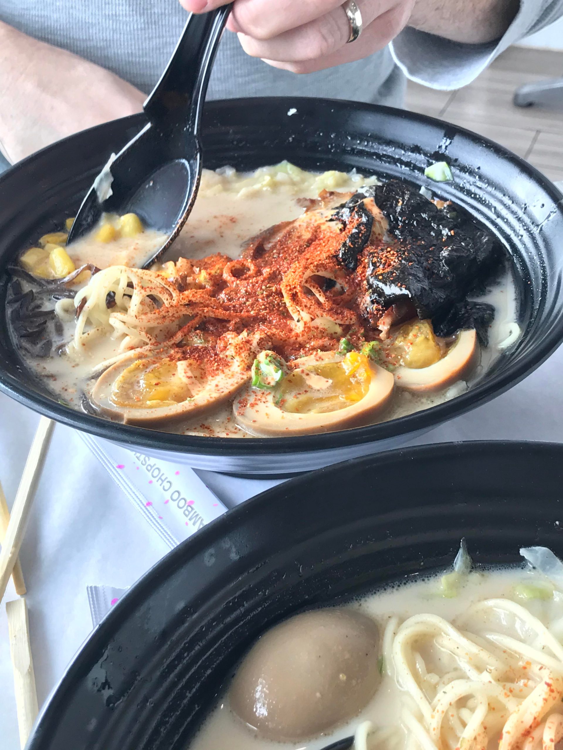 Best I ever had ( iron ramen ) - Dining and Cooking