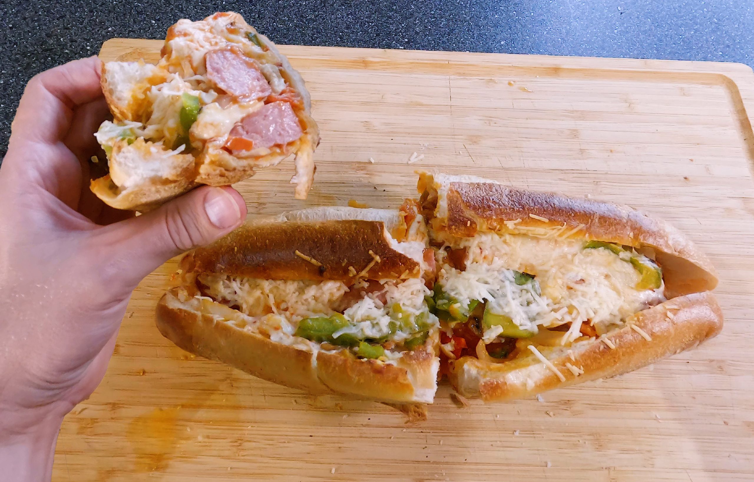 Harissa Kielbasa Sausage Sub ! - Dining and Cooking