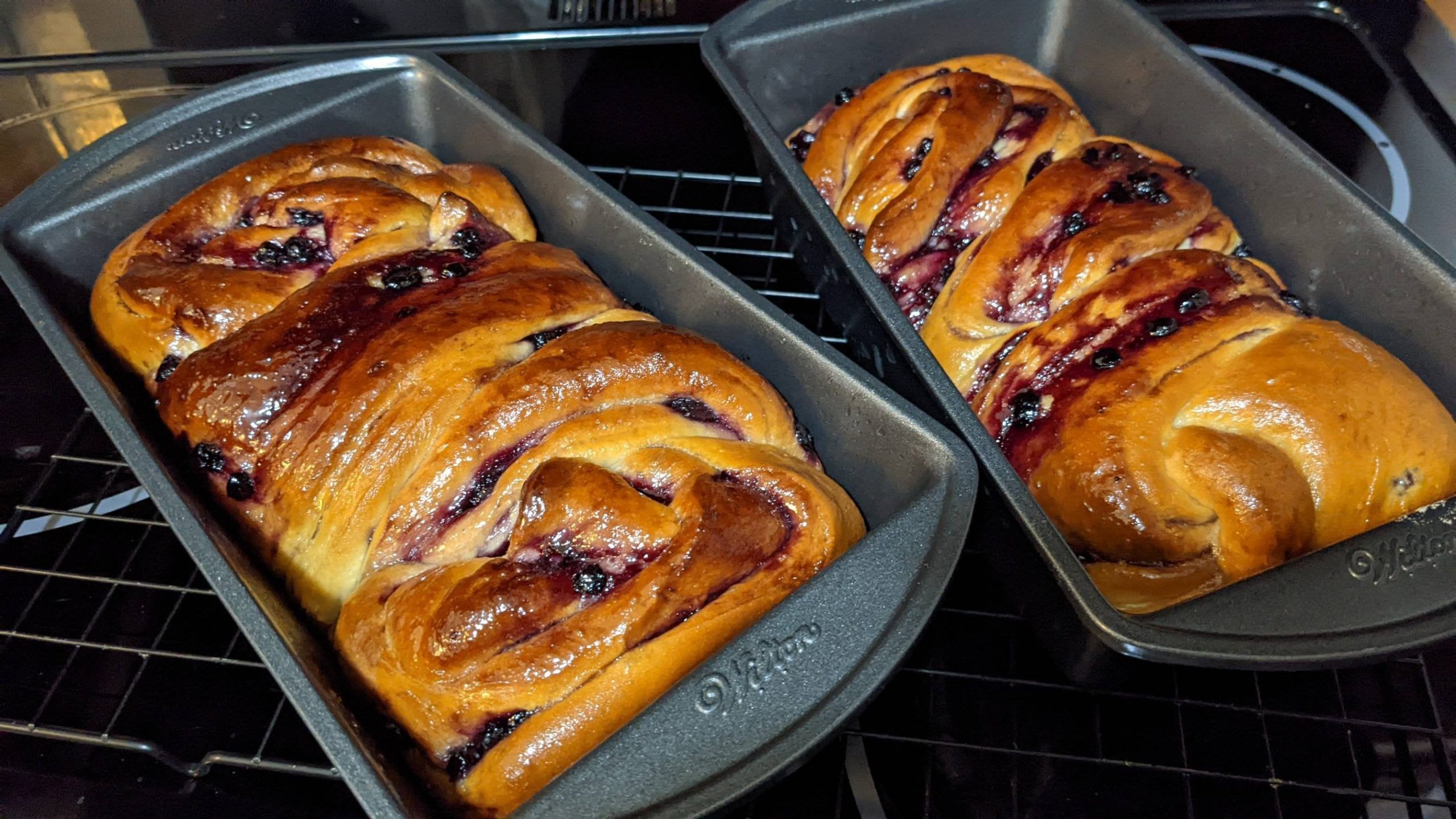 Lemon Blueberry Babka - Dining and Cooking