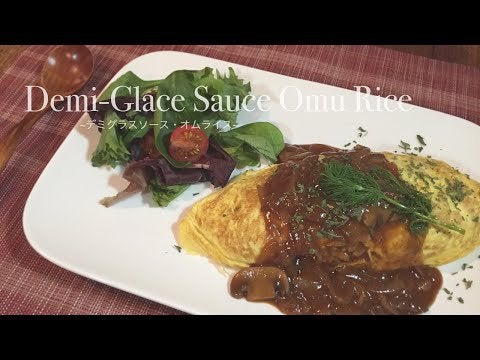 ★Omu Rice★ Popular Japanese Mom's Fluffy Chicken Omurice With Easy ...