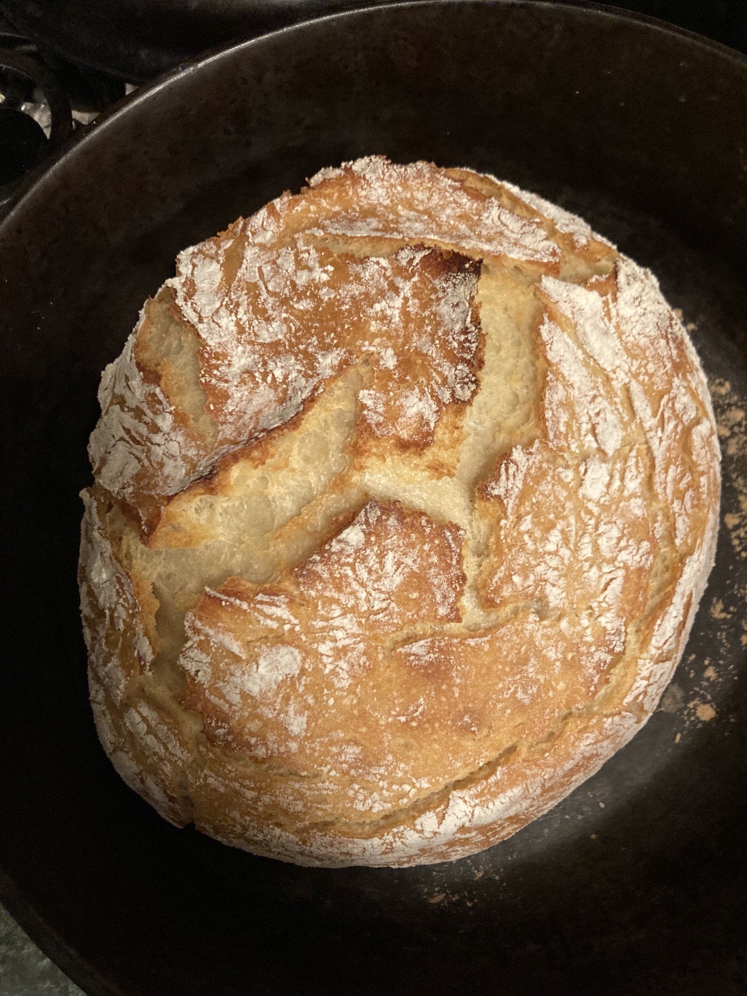 My simple cast iron boule - Dining and Cooking