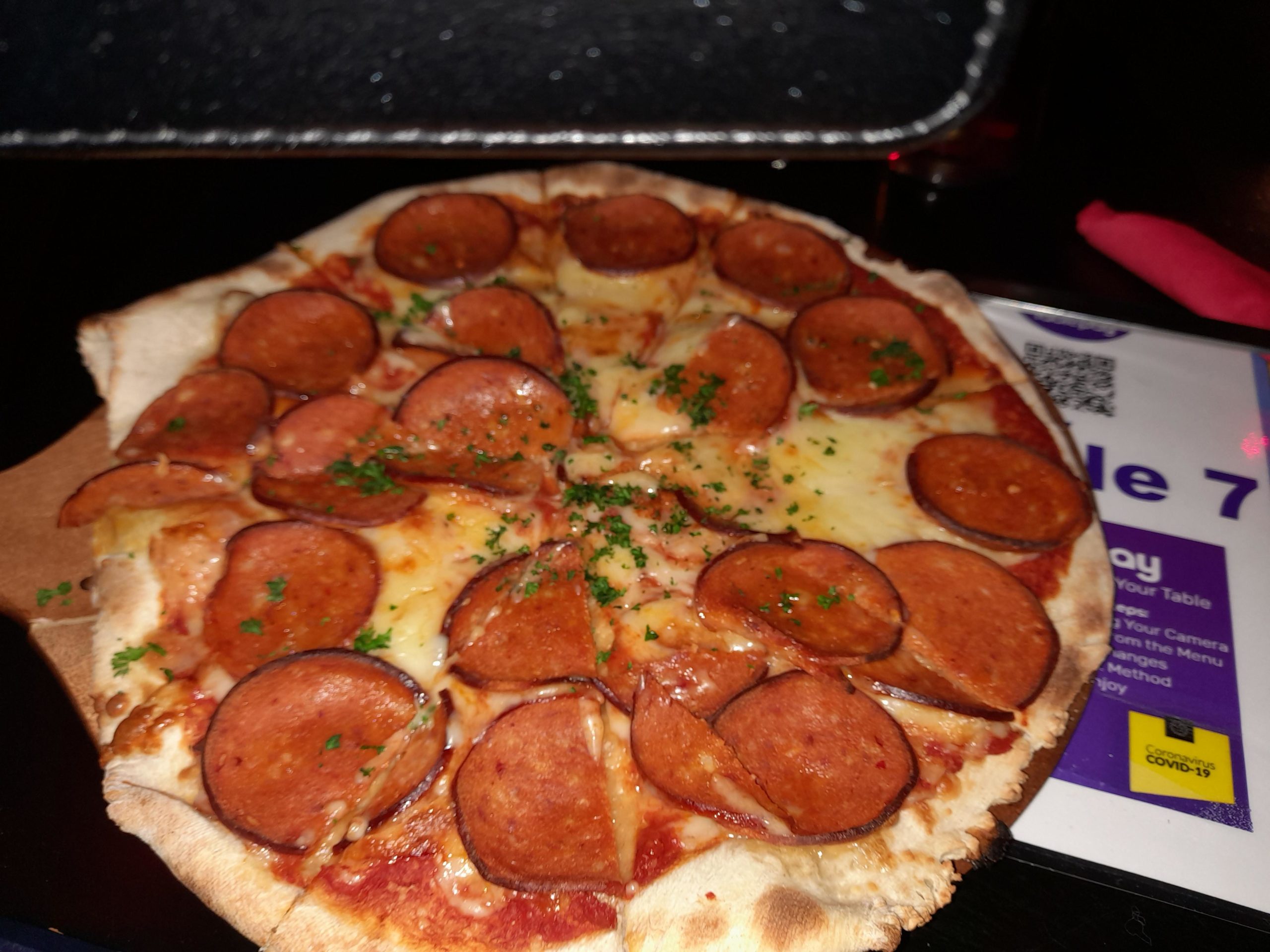 These pepperoni are huge - Dining and Cooking