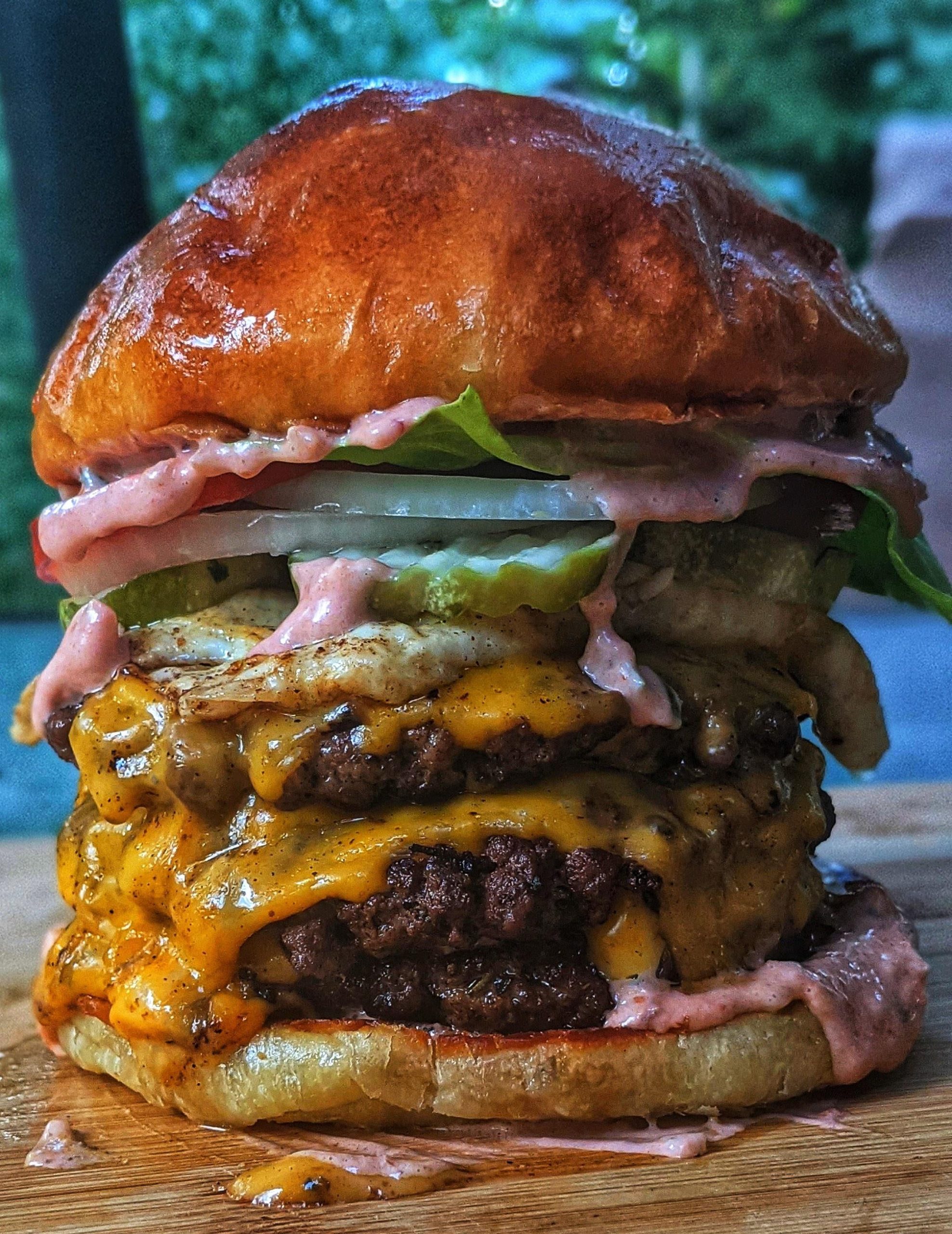 Attempted the paunch burger from parks and recreation... - Dining and ...