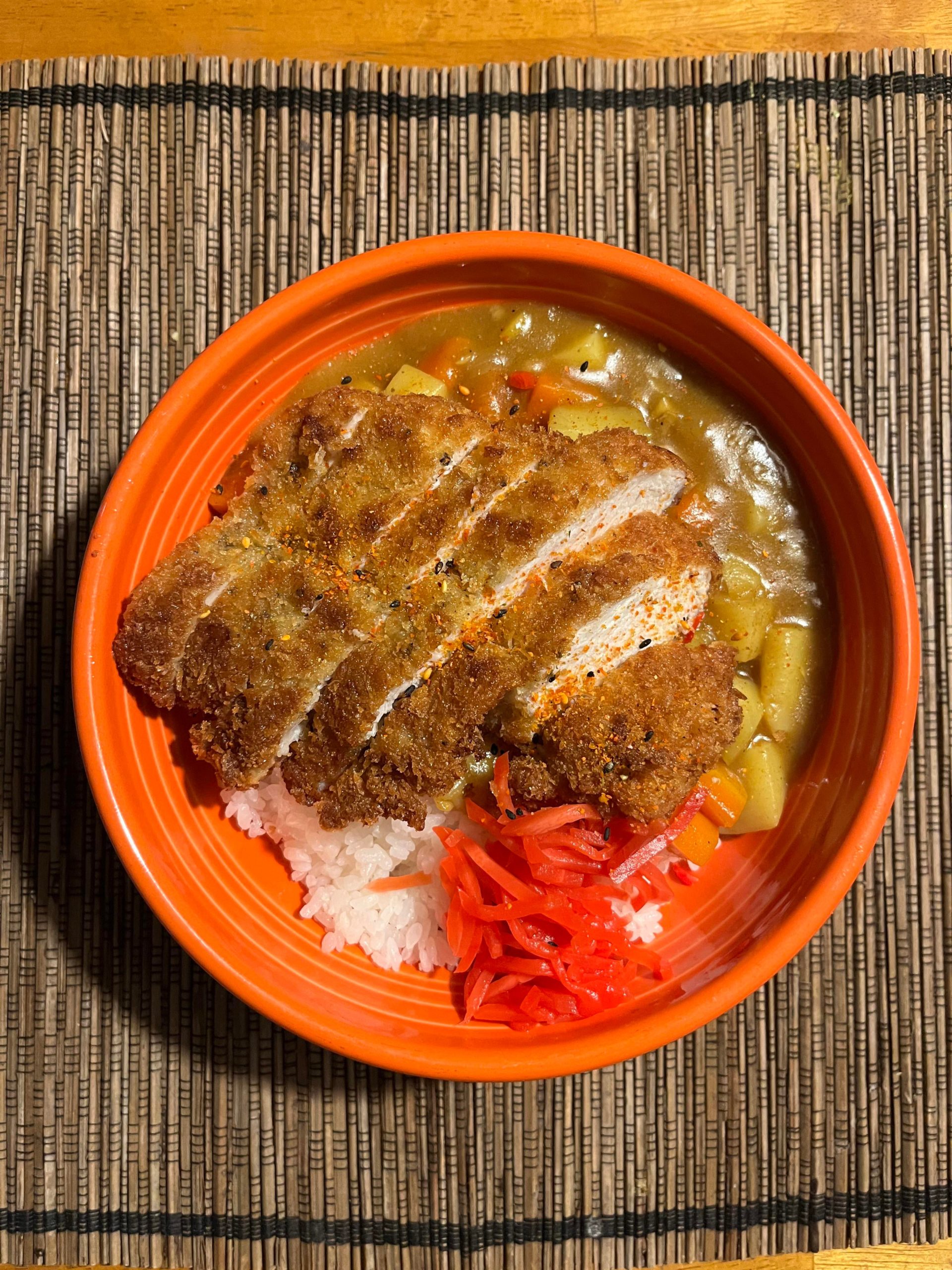 Chicken Kastu Curry for yesterday's dinner! - Dining and Cooking