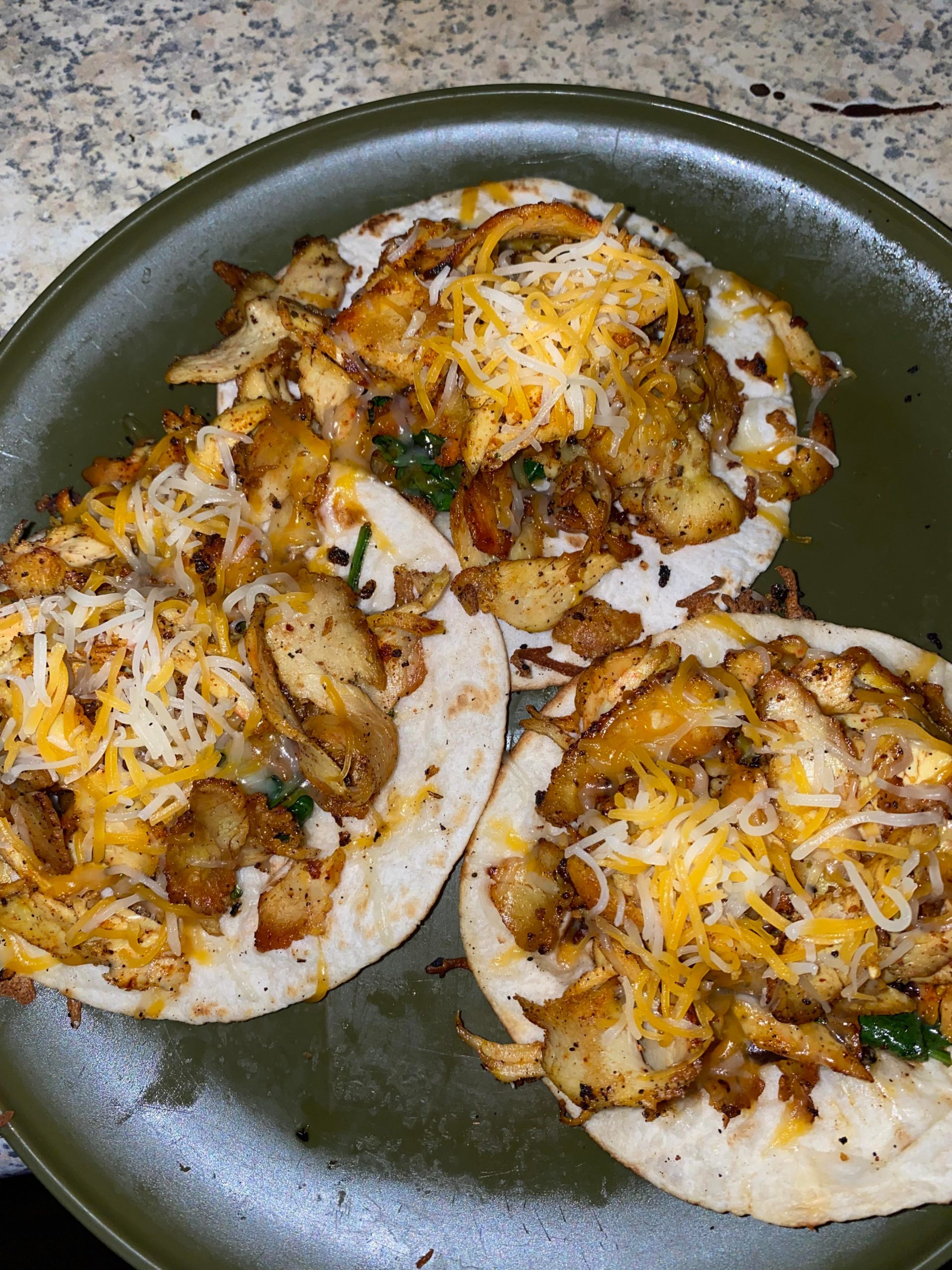 Three Tacos i made with 3 Mission Street Tacos Tortillas - Dining and ...