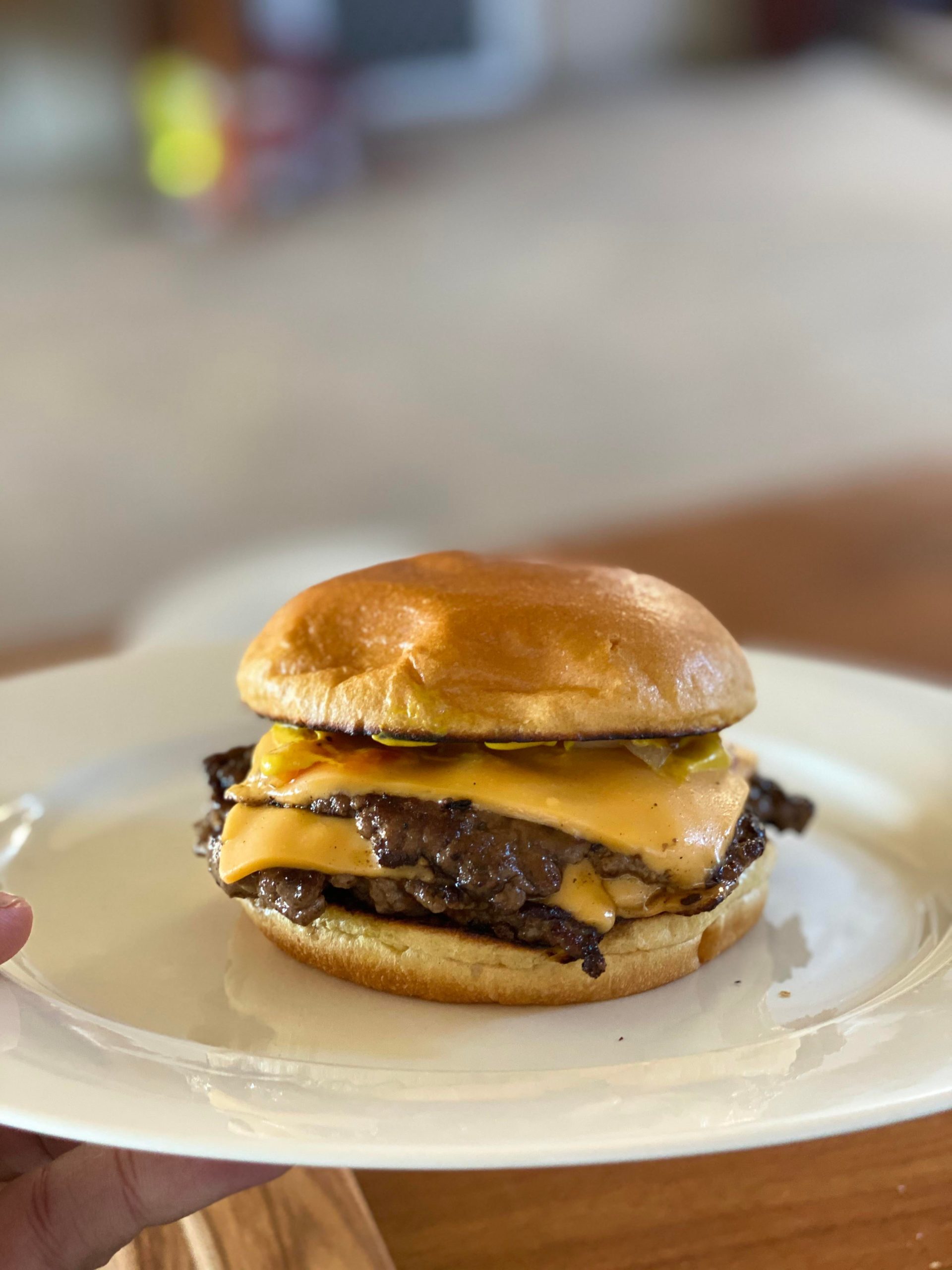 Simple smash burger at home. - Dining and Cooking