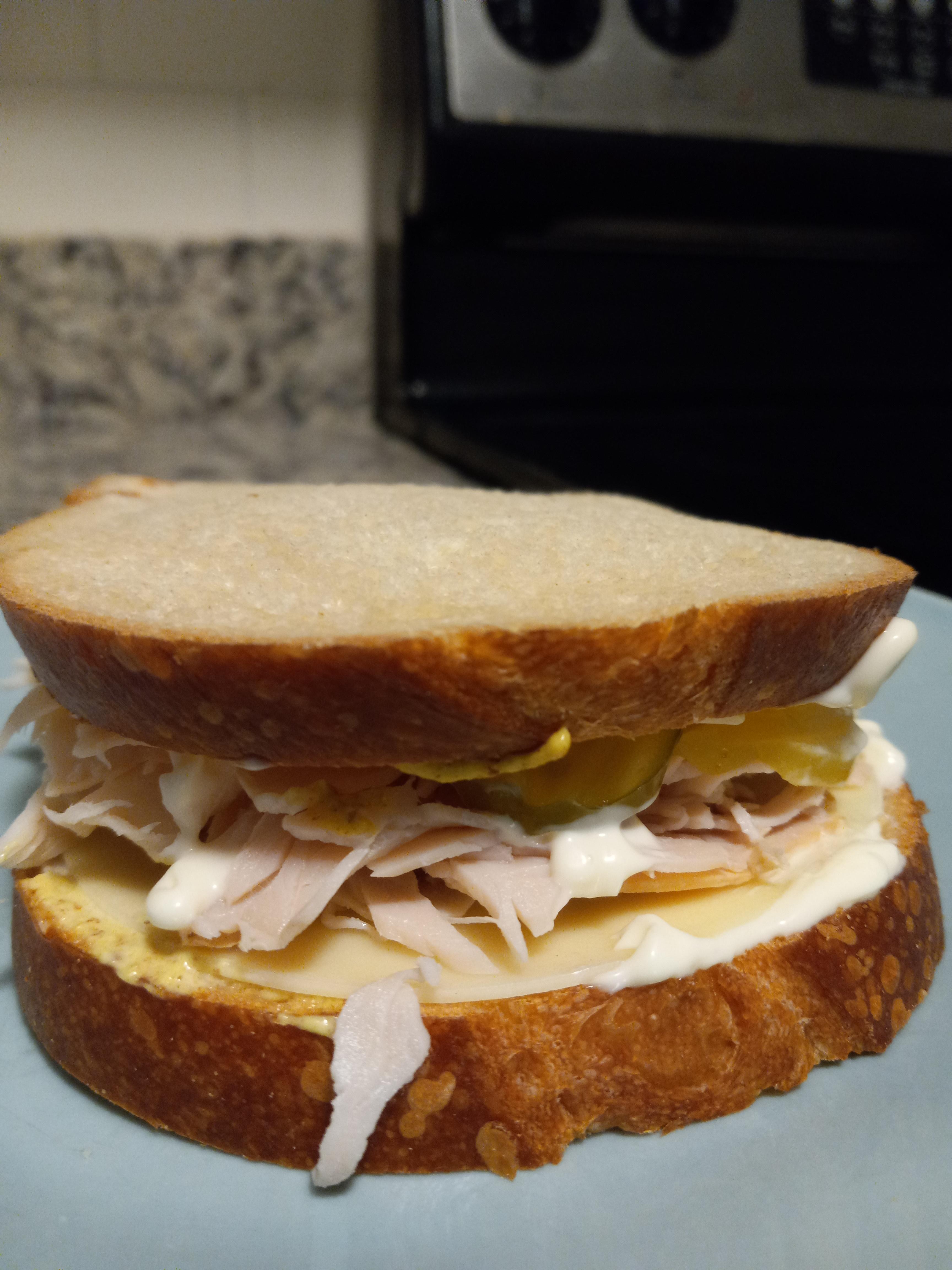 No such thing as too much mayo. - Dining and Cooking