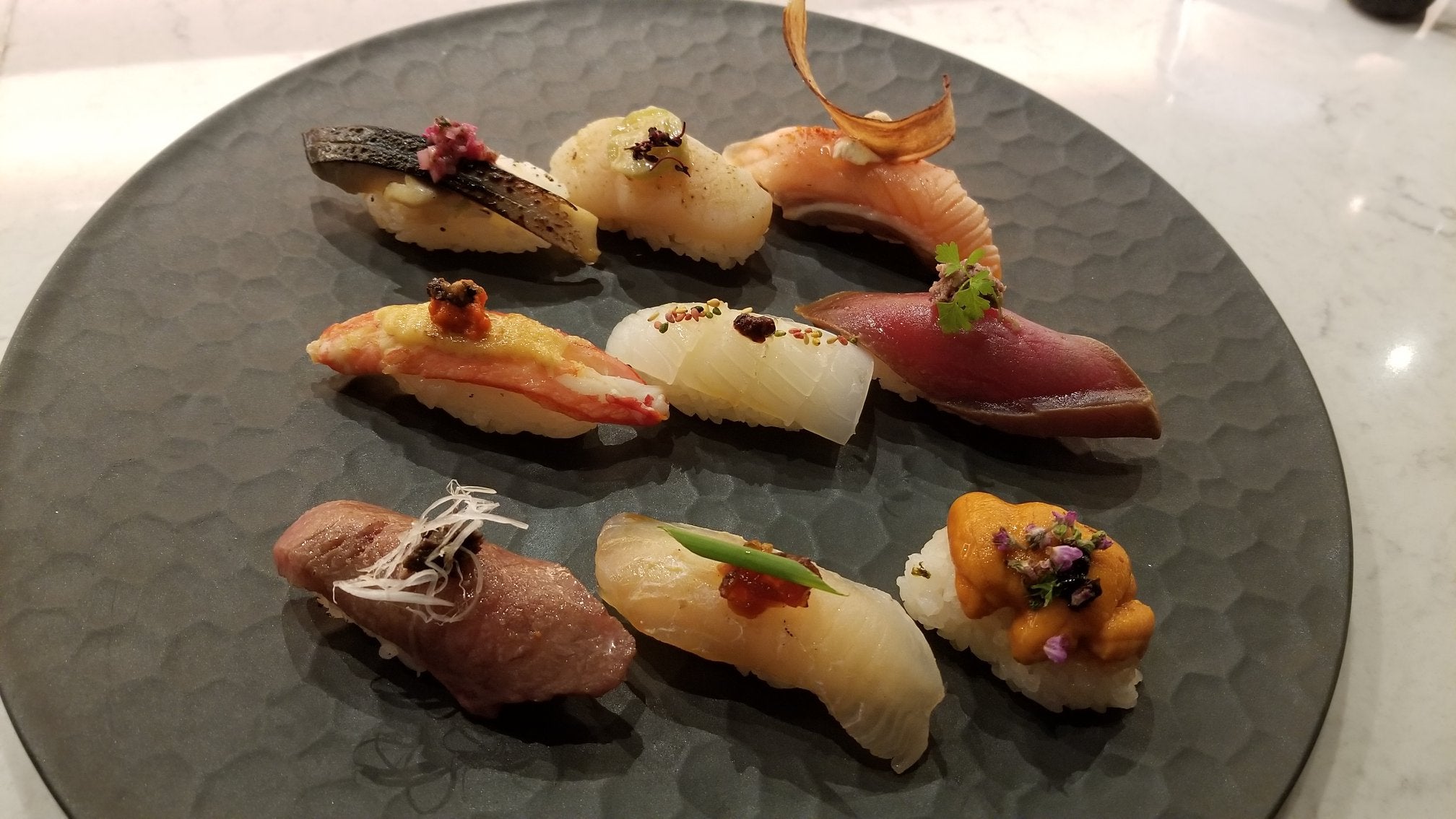 An amazing Omakase from years ago - it tasted even better than it ...