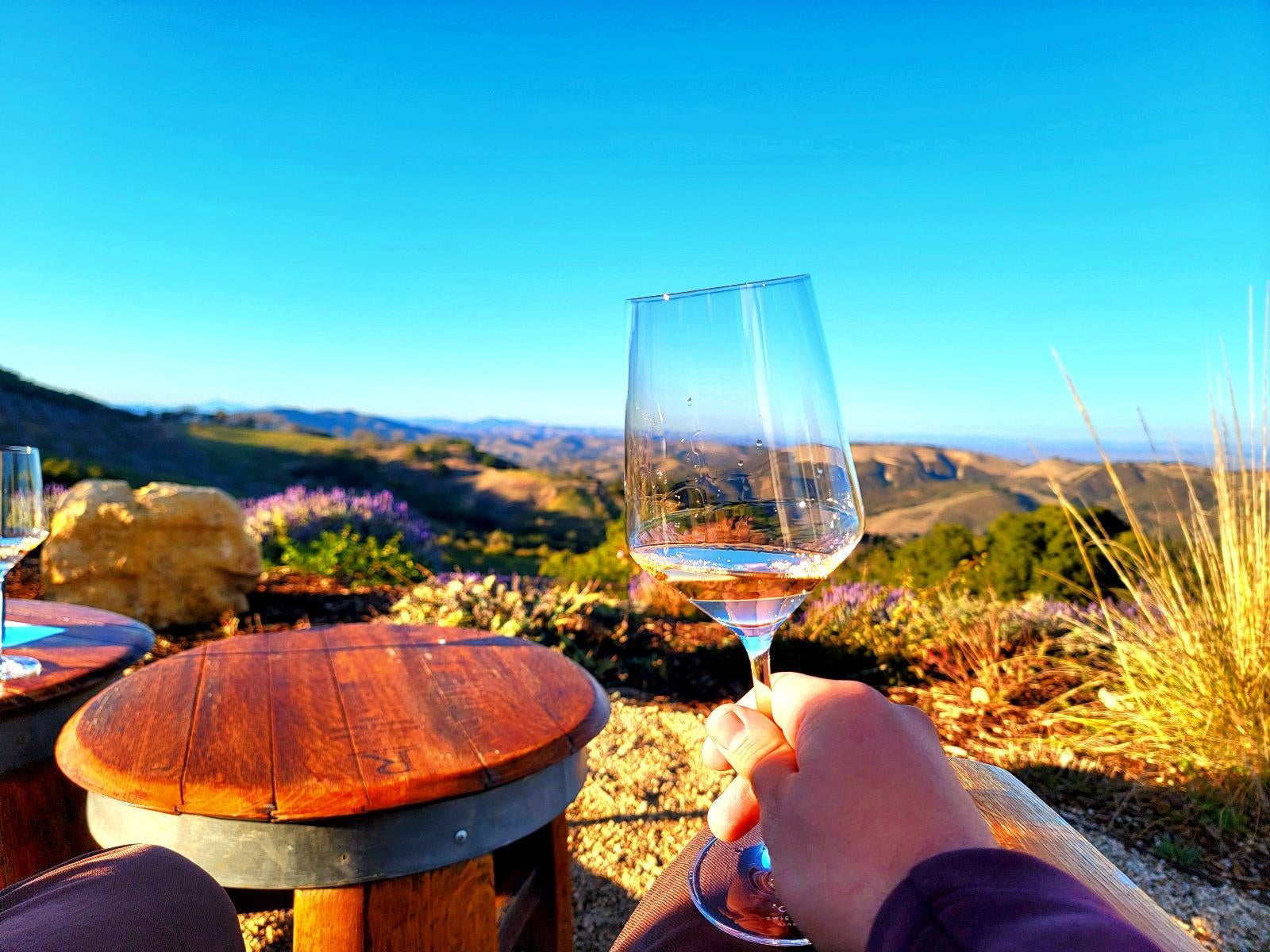 A tasting at the top of Daou mountain. - Dining and Cooking