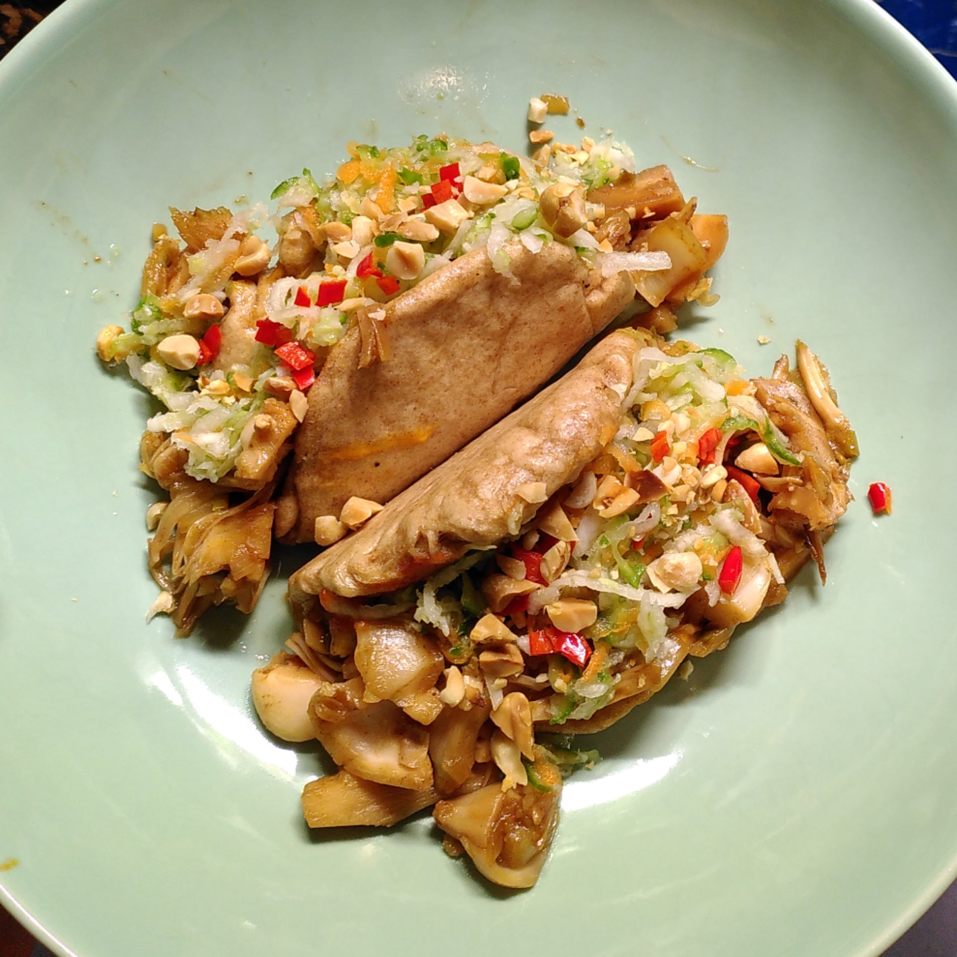 Vegan Jackfruit Bao Buns - Dining and Cooking