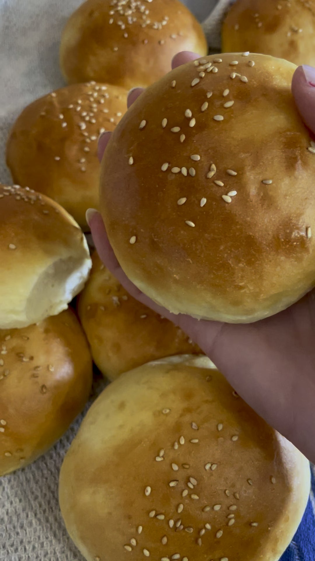 Softest lil burger buns I’ve ever made - Dining and Cooking