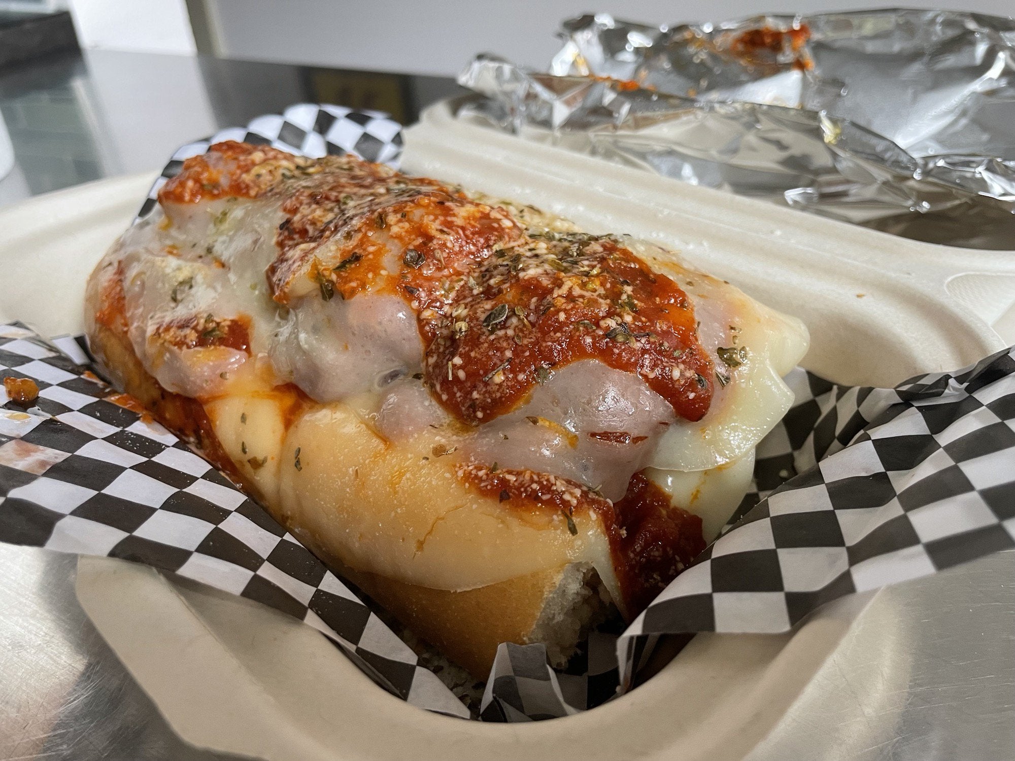 Friday meatball special from the local spot - Dining and Cooking