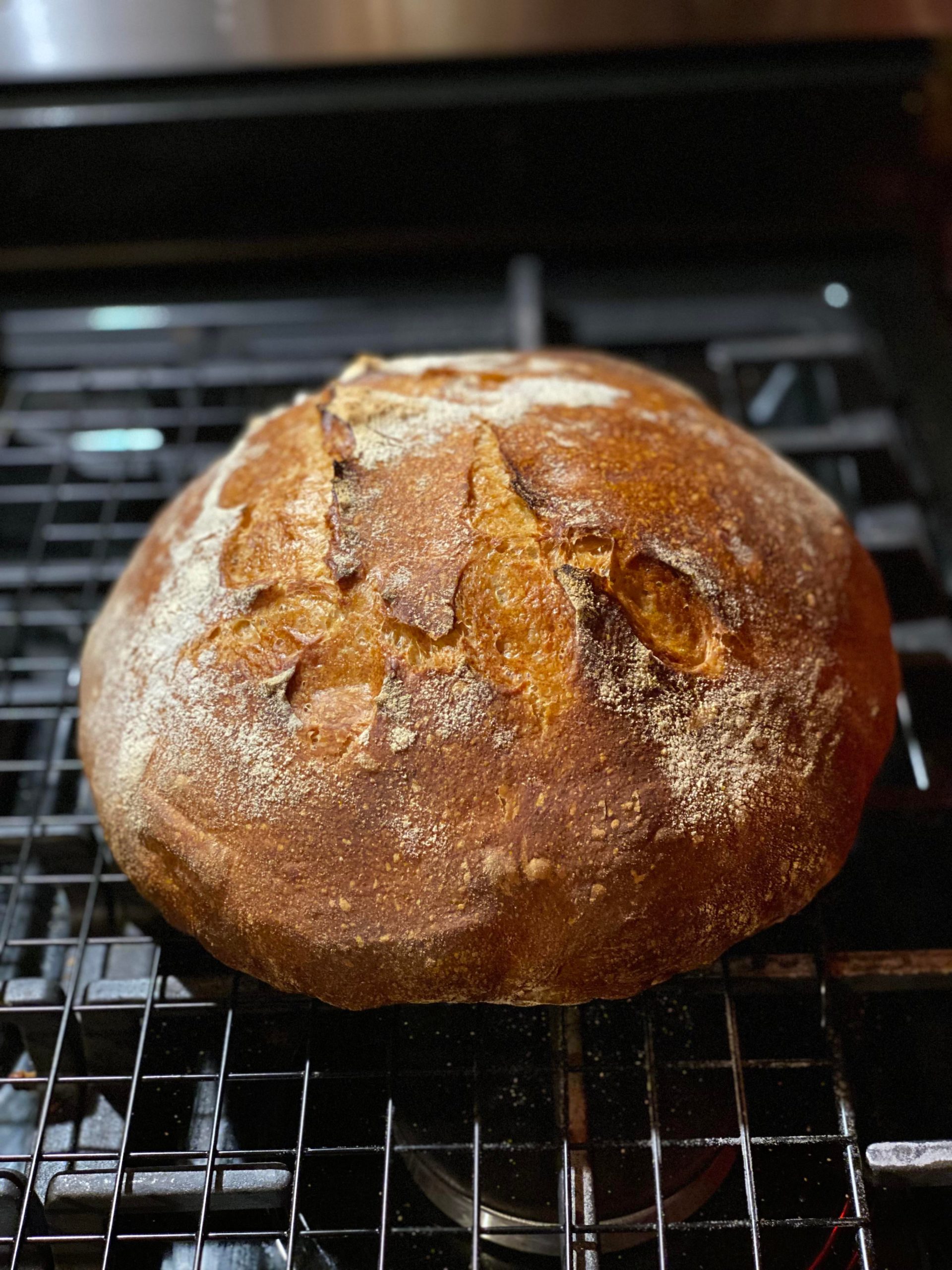 First attempt at baking a boule - Dining and Cooking