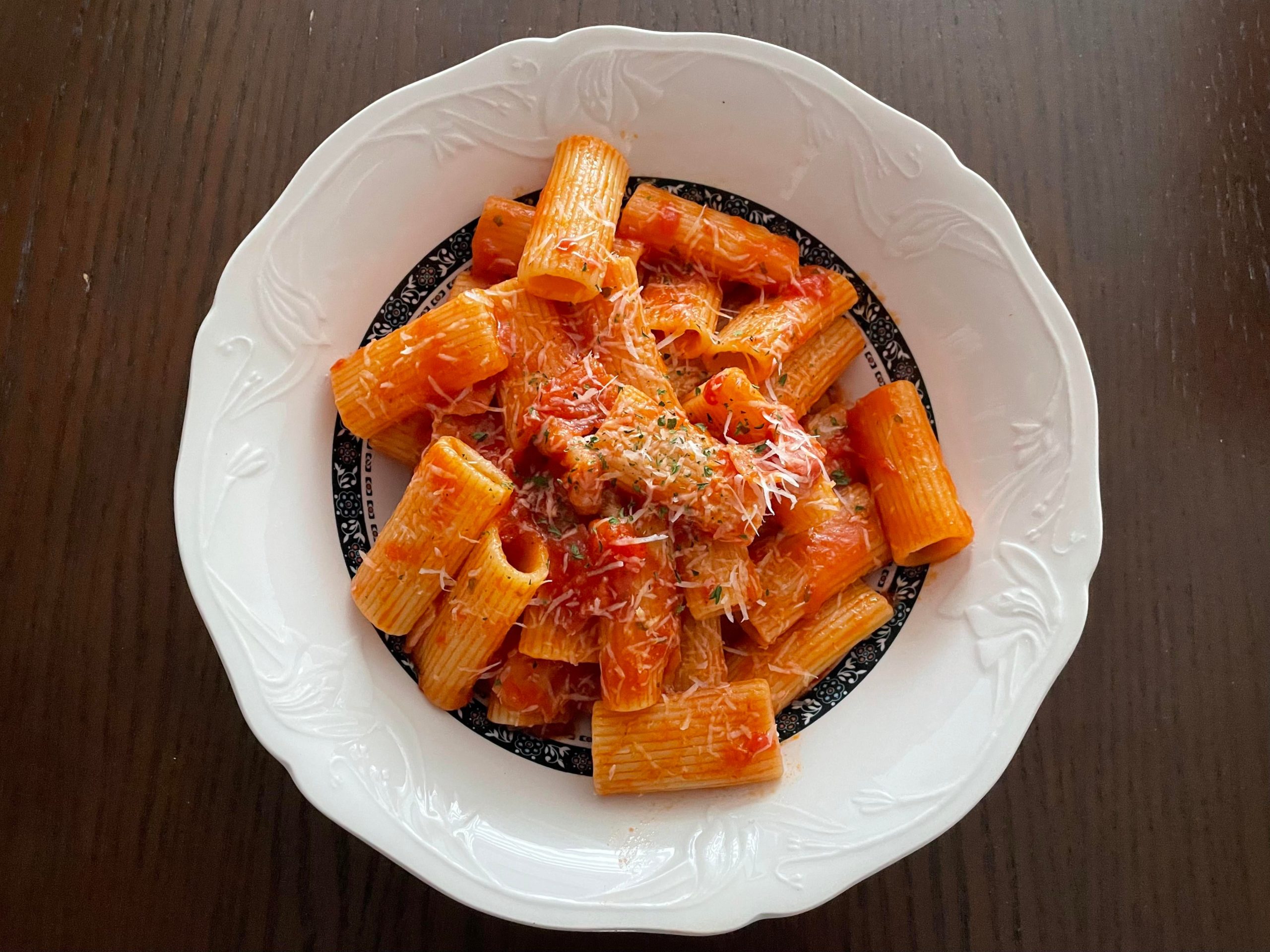 Rigatoni Arrabiata - Dining and Cooking