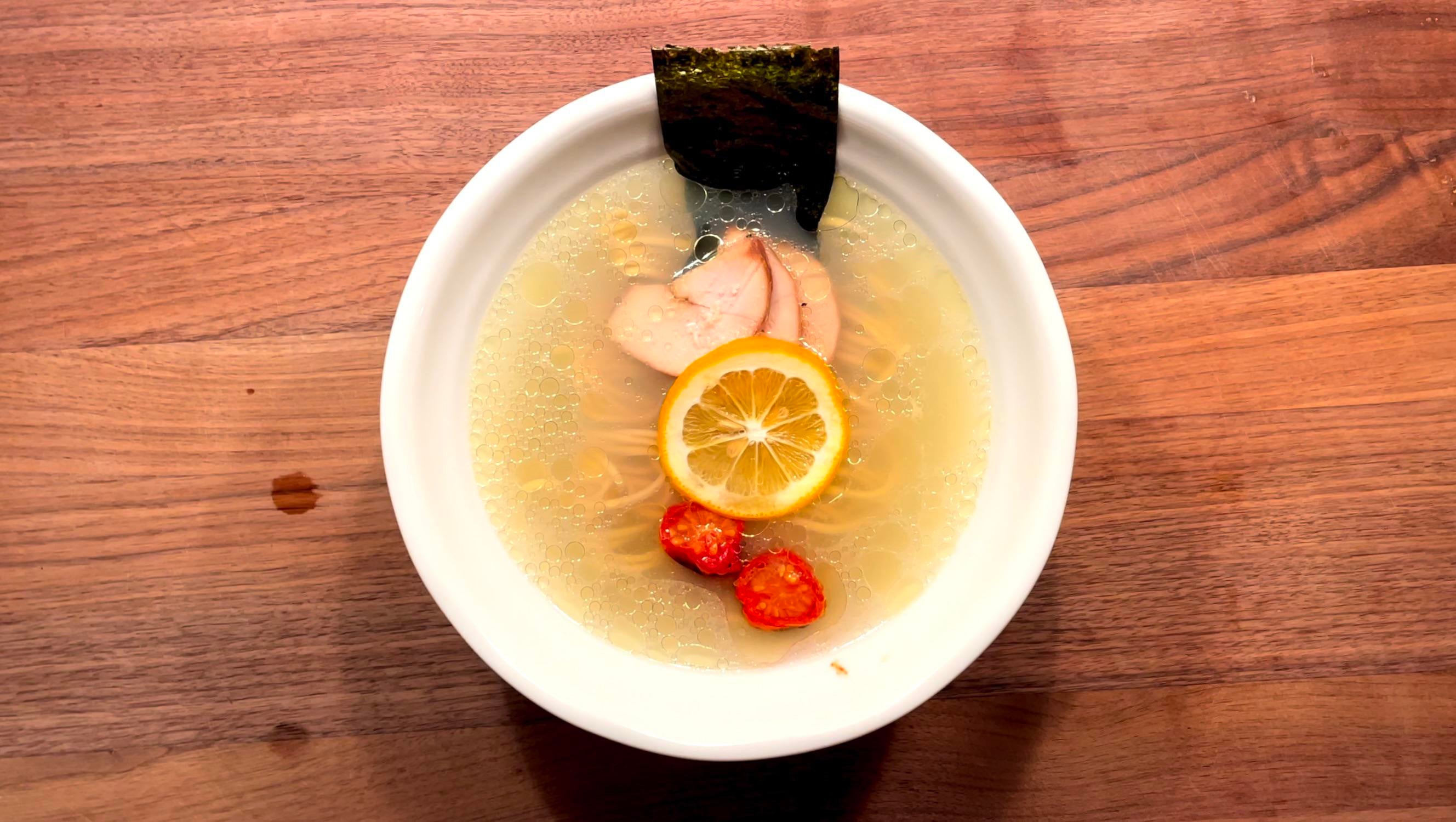 Jumping on the lemon Shio trend. Not my prettiest plating but it tasted ...