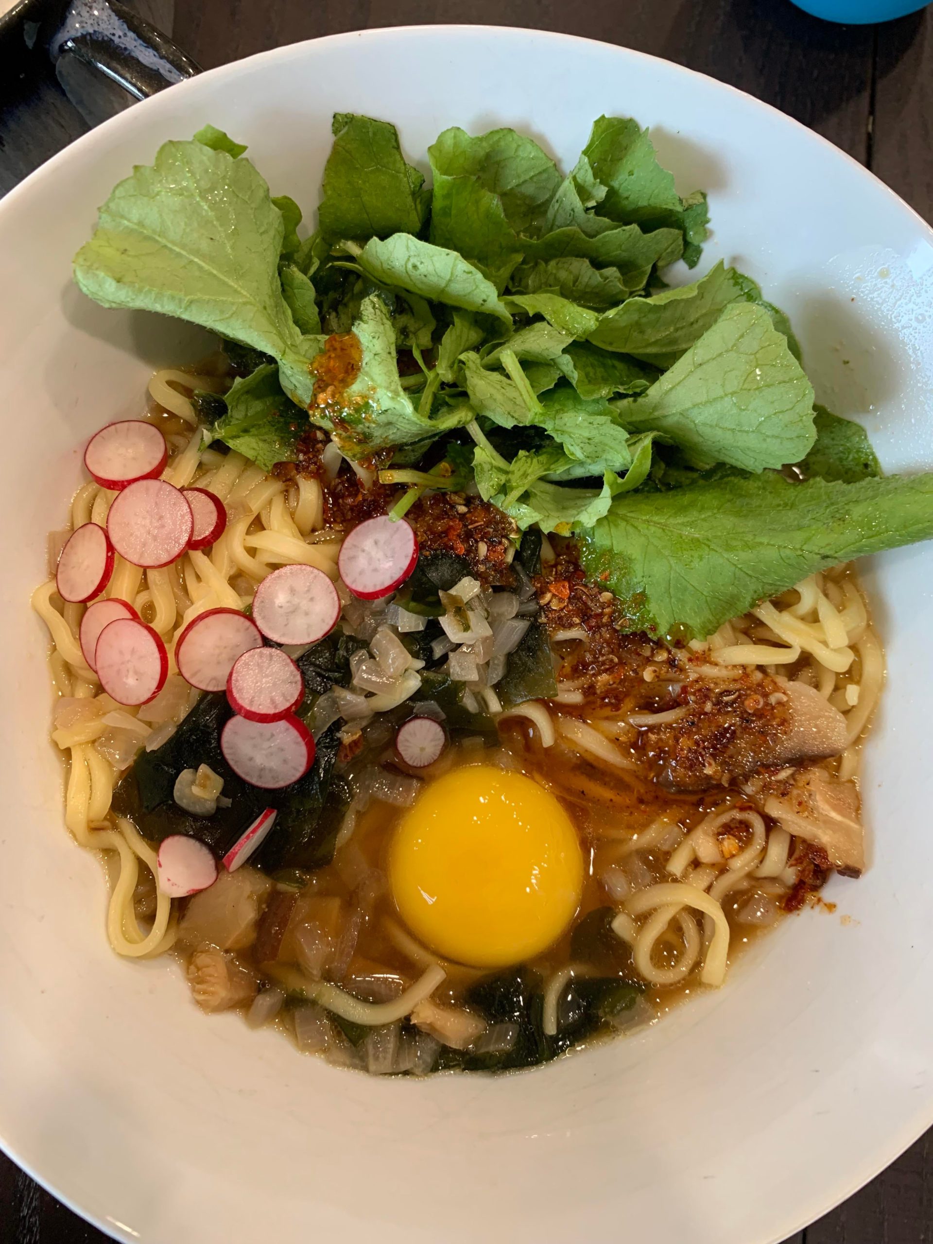 Rather pretty instant ramen - Dining and Cooking