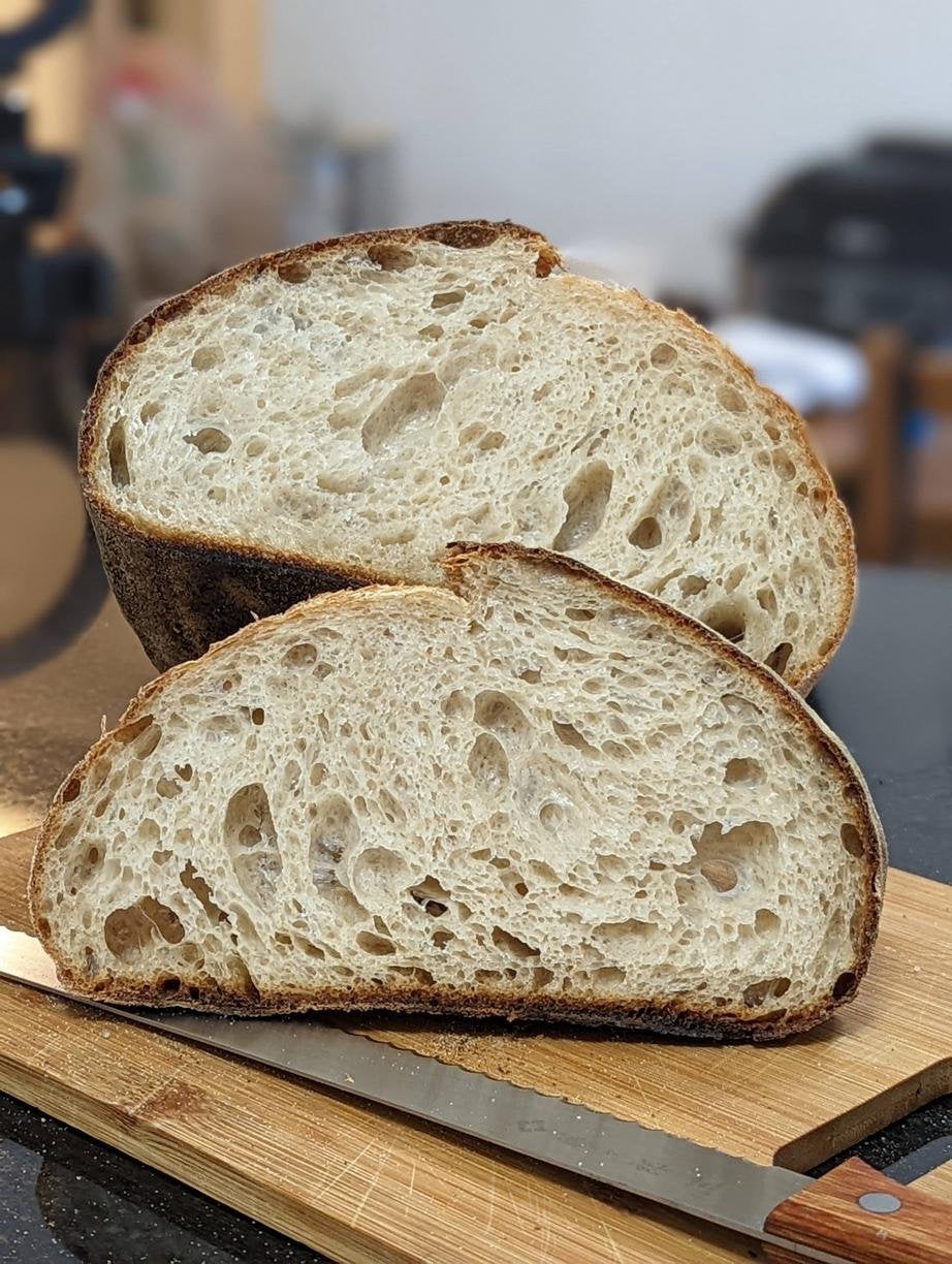 My best sourdough batard so far - Dining and Cooking