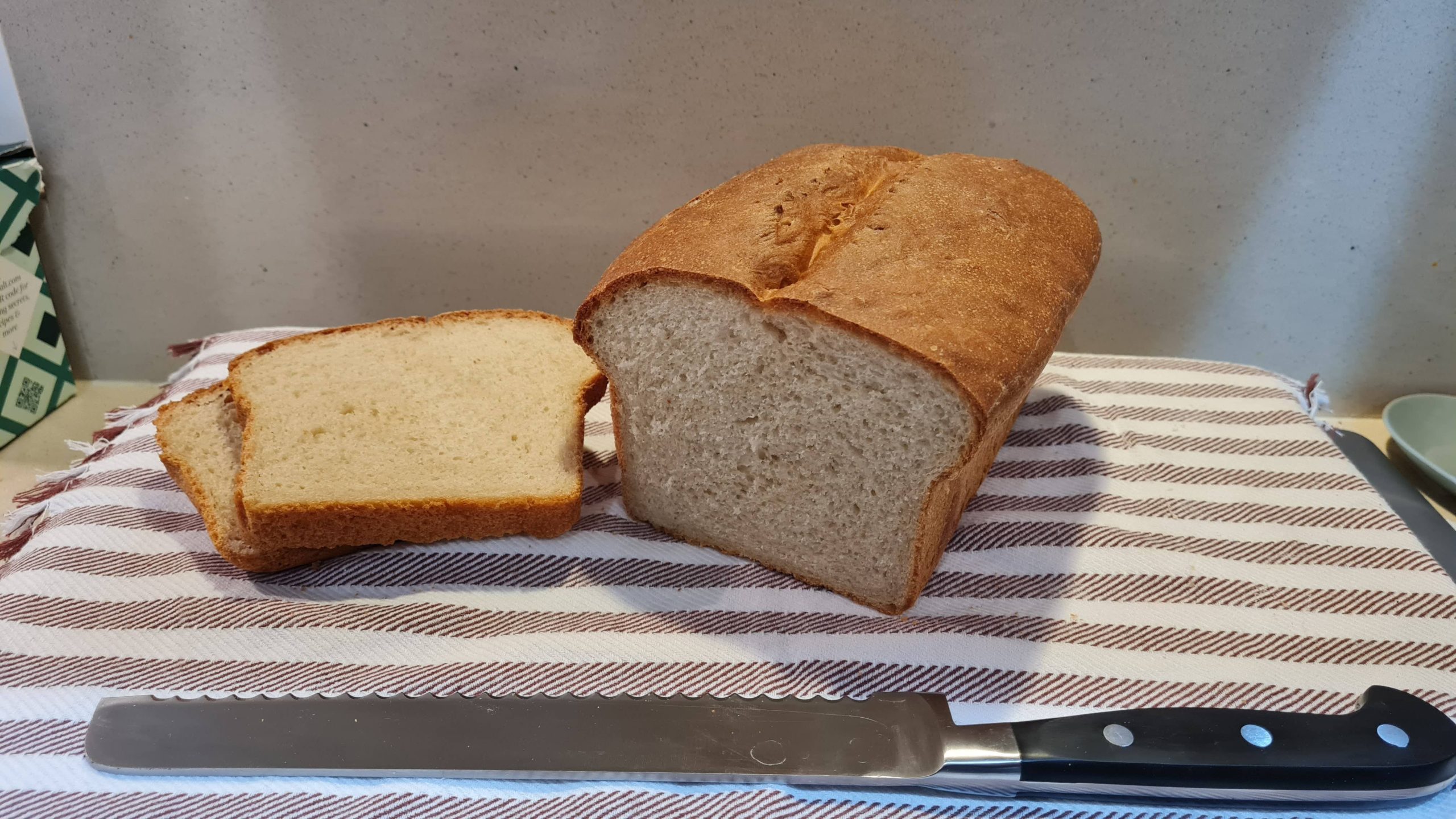Keeping the wheat train going. Followed the wheat bread recipe from breaducation. Pretty happy ...