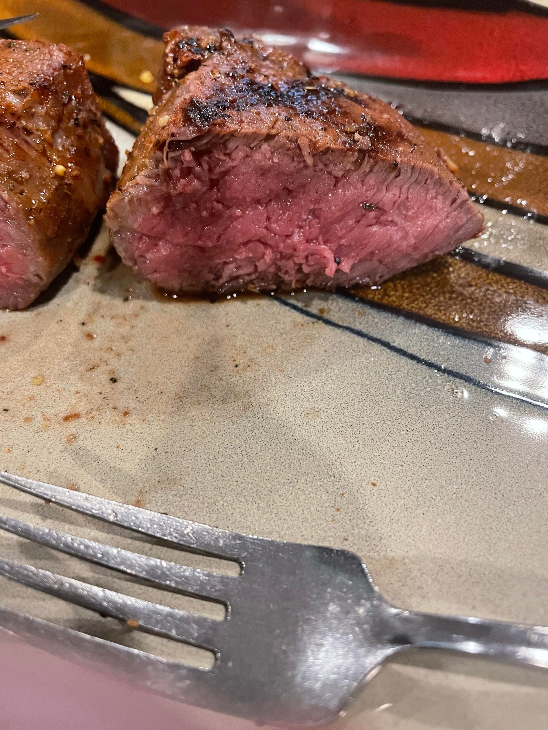 How is my Sirloin? Slightly too pink in the middle? - Dining and Cooking
