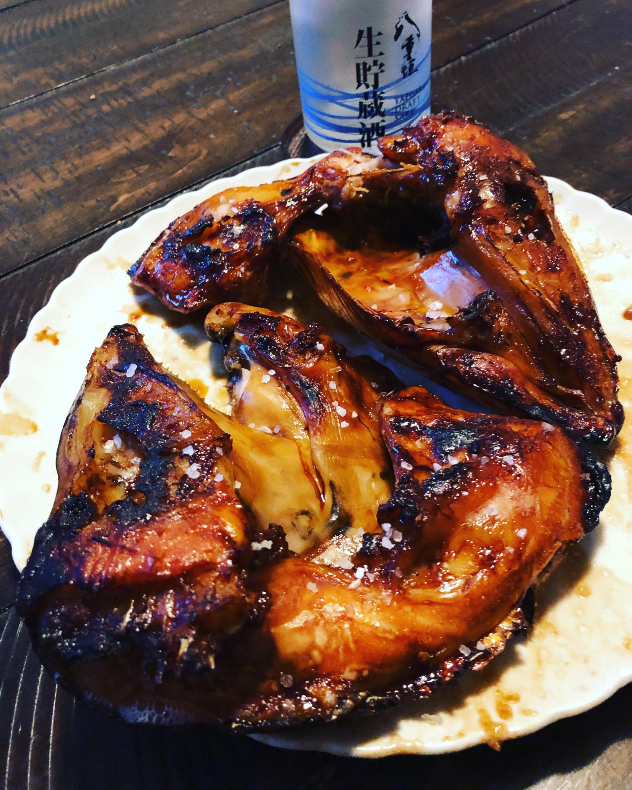 [homemade] Sake Kabuto Shioyaki (salmon heads) - Dining and Cooking