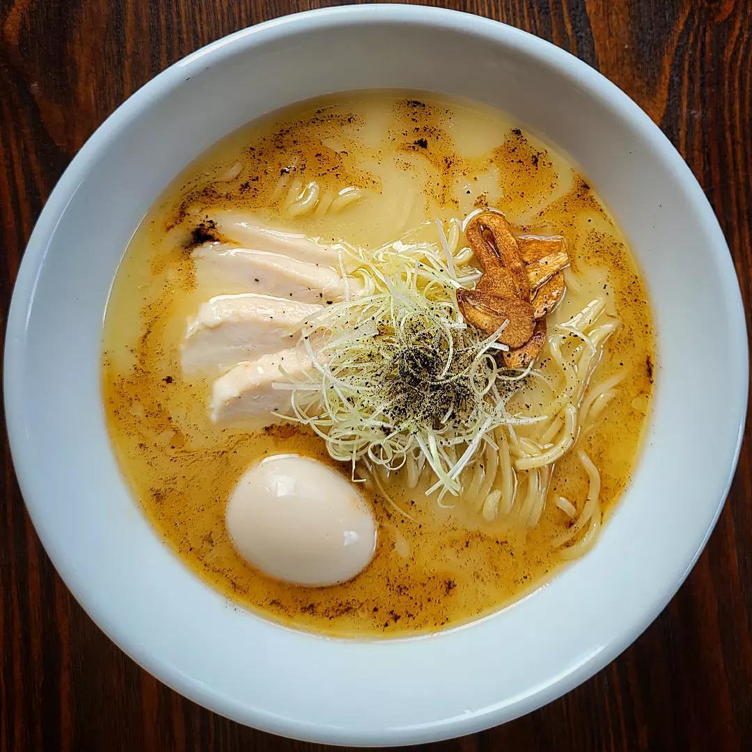 Black Garlic Ramen ラーメン. - Dining and Cooking