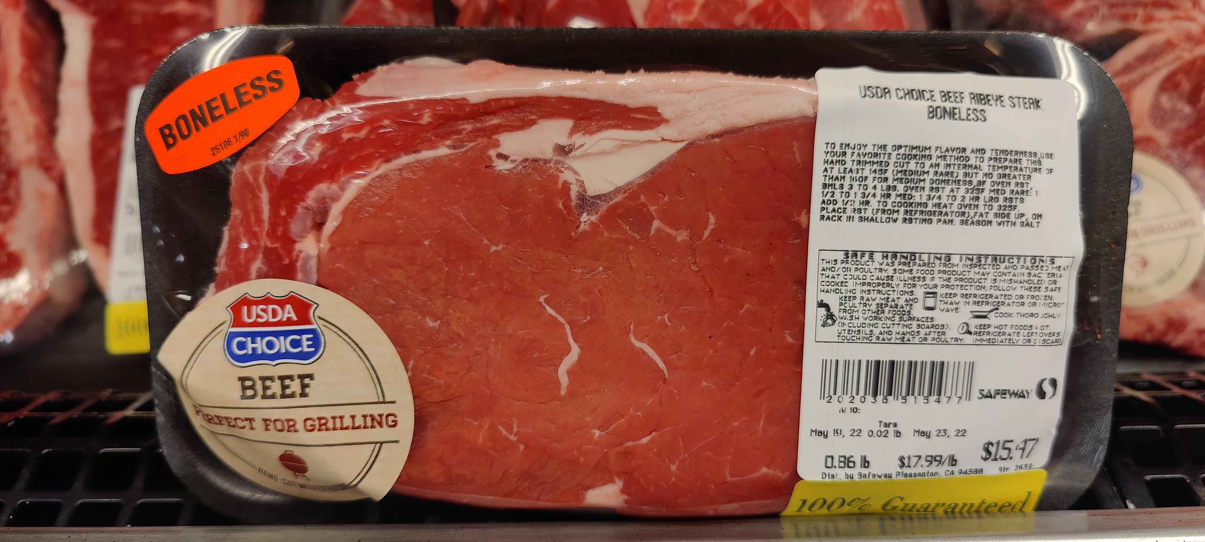 I've made my choice to never shop for steaks at Safeway again - Dining ...
