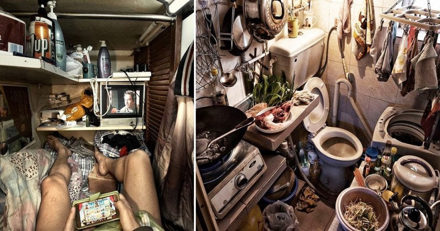 Photographer Captures The Life Of People Living Inside ‘Coffin Cubicles ...