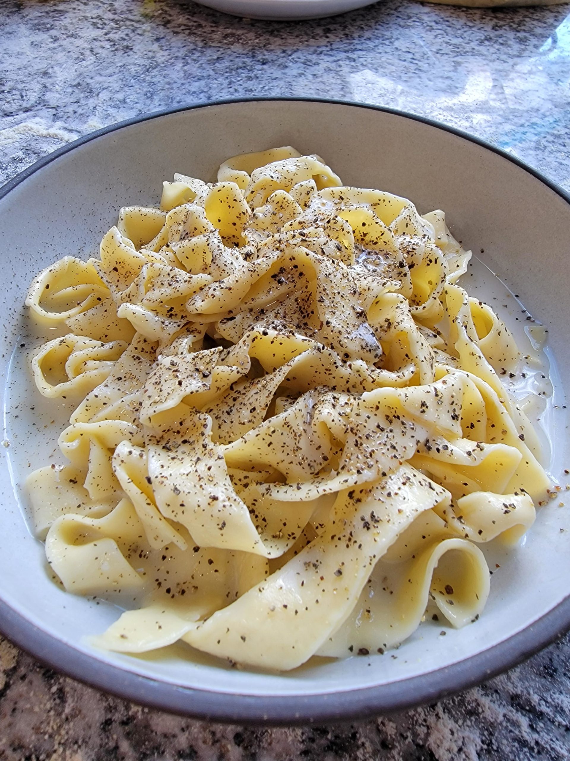 5 Ingredient Pappardella Alfredo - Dining and Cooking