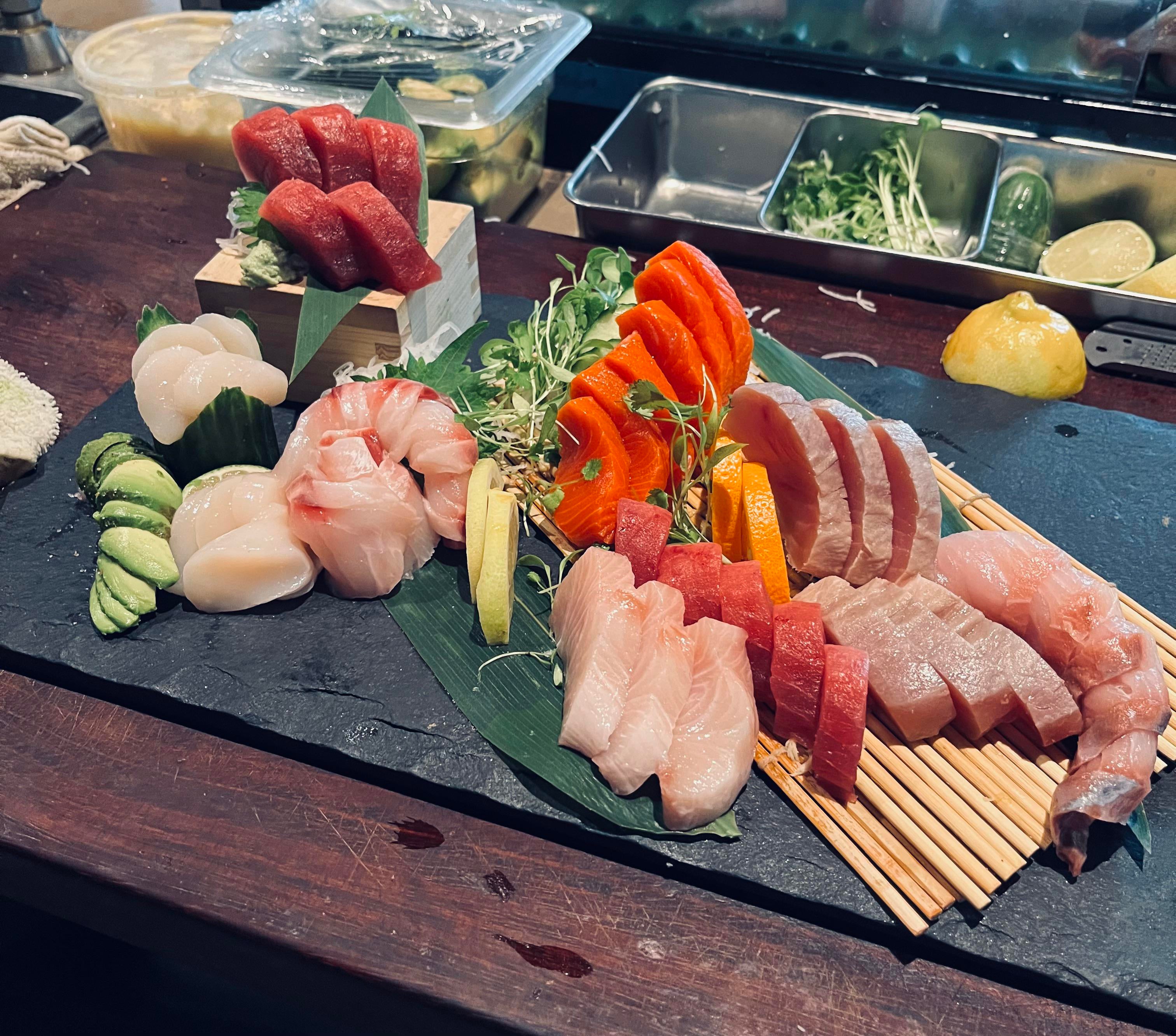 “18pc” sashimi plate - Dining and Cooking