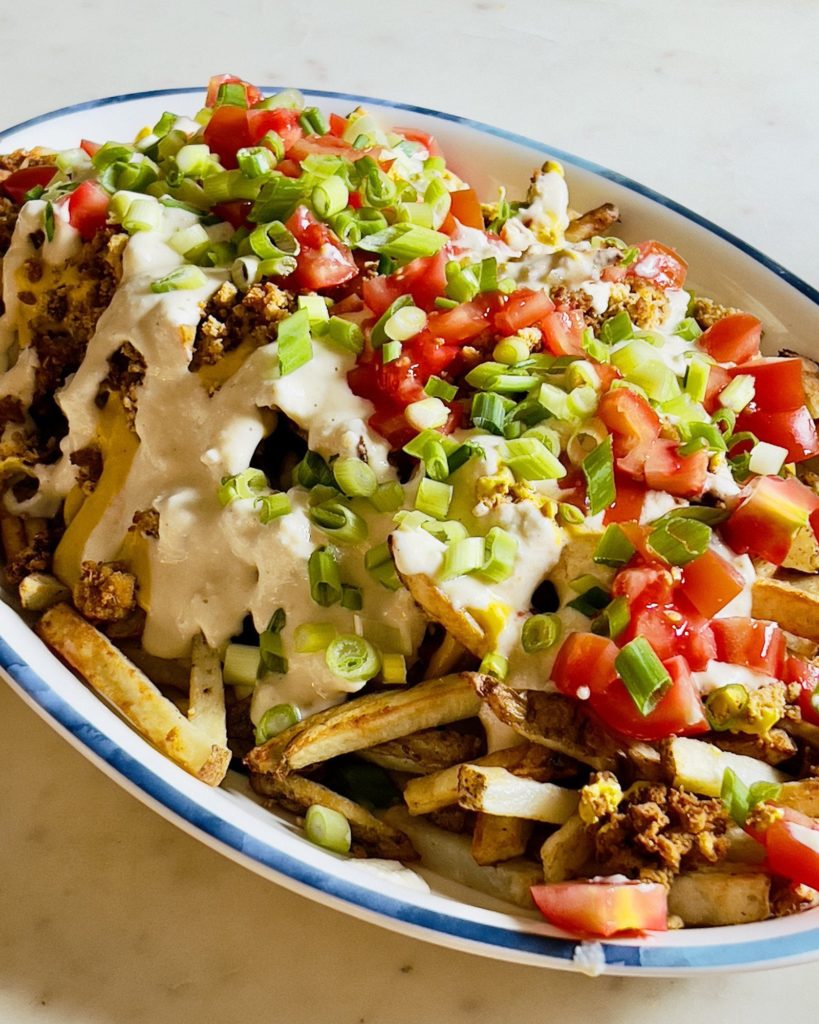 Plant-based fries supreme. - Dining and Cooking