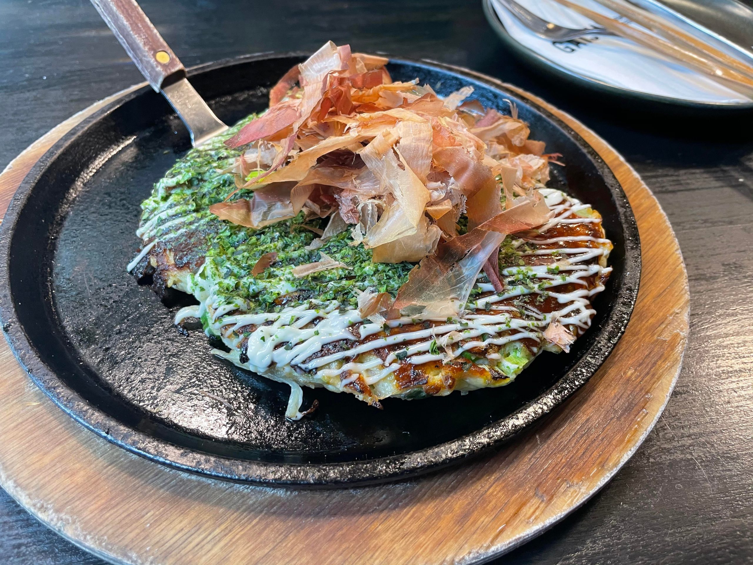 Had okonomiyaki from Gaijin (Chicago-based restaurant) for the first ...