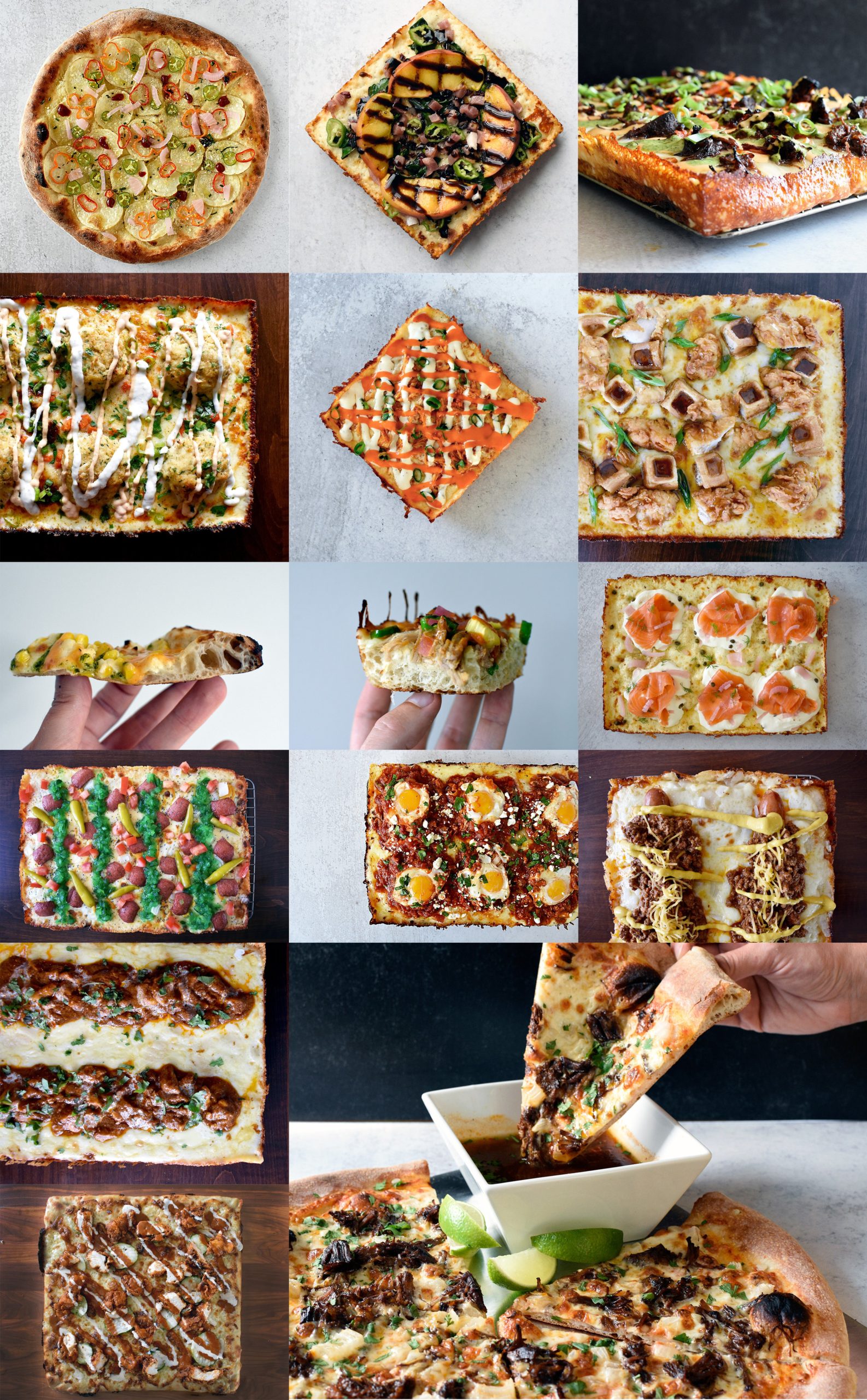 A collection of weird pizzas I made the last couple months. - Dining ...
