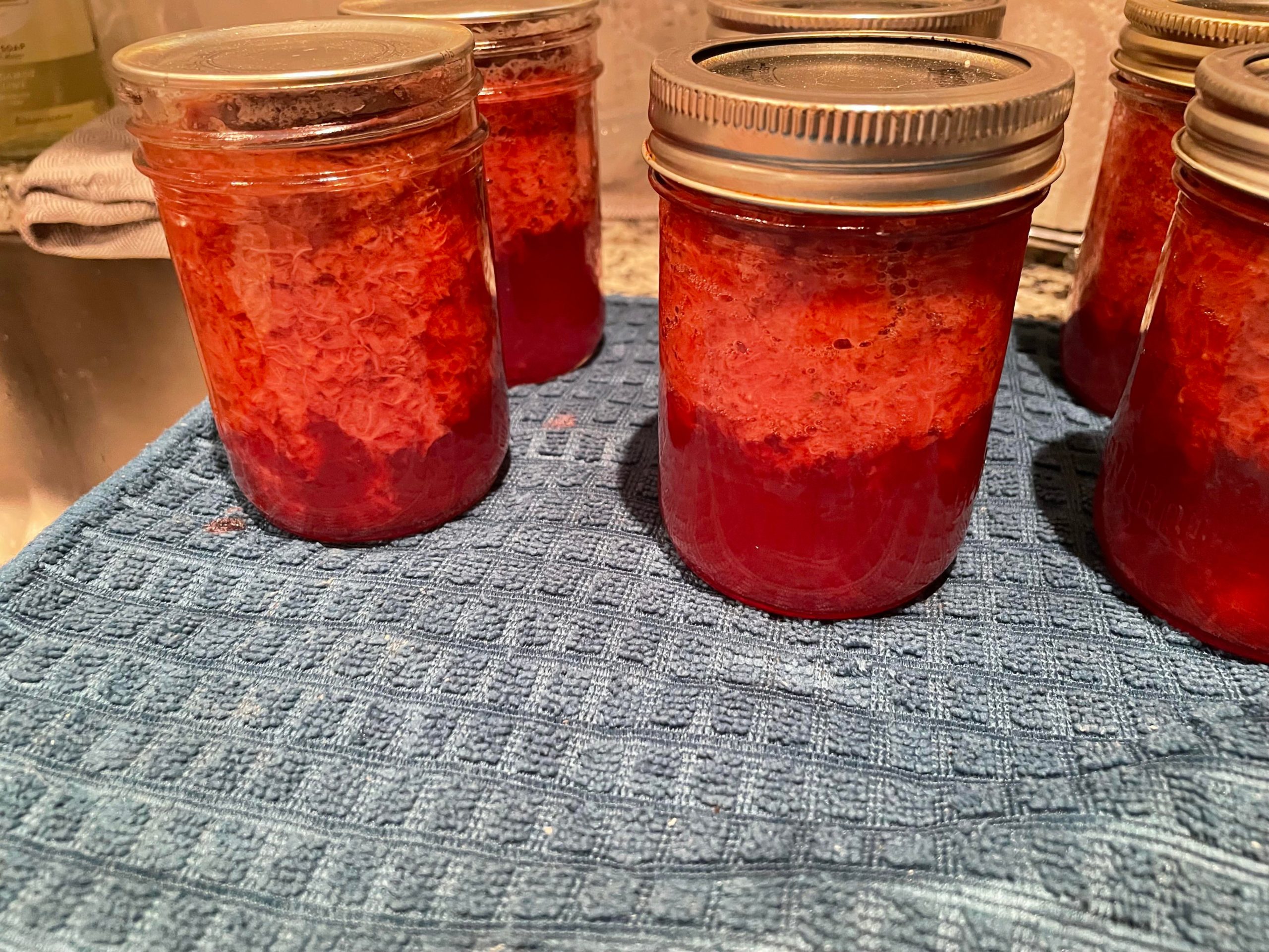 Strawberry jam looks separated? - Dining and Cooking