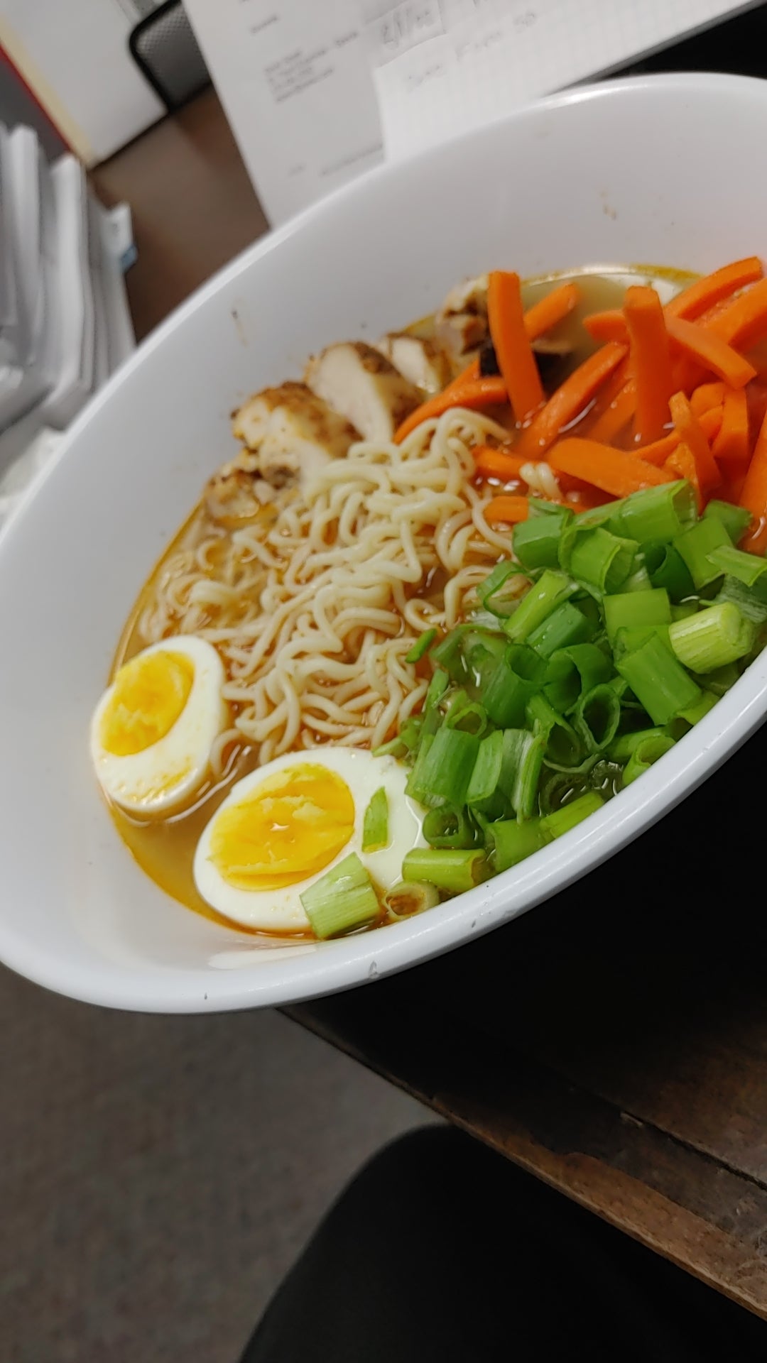 some spicy lunchtime shio ramen. - Dining and Cooking
