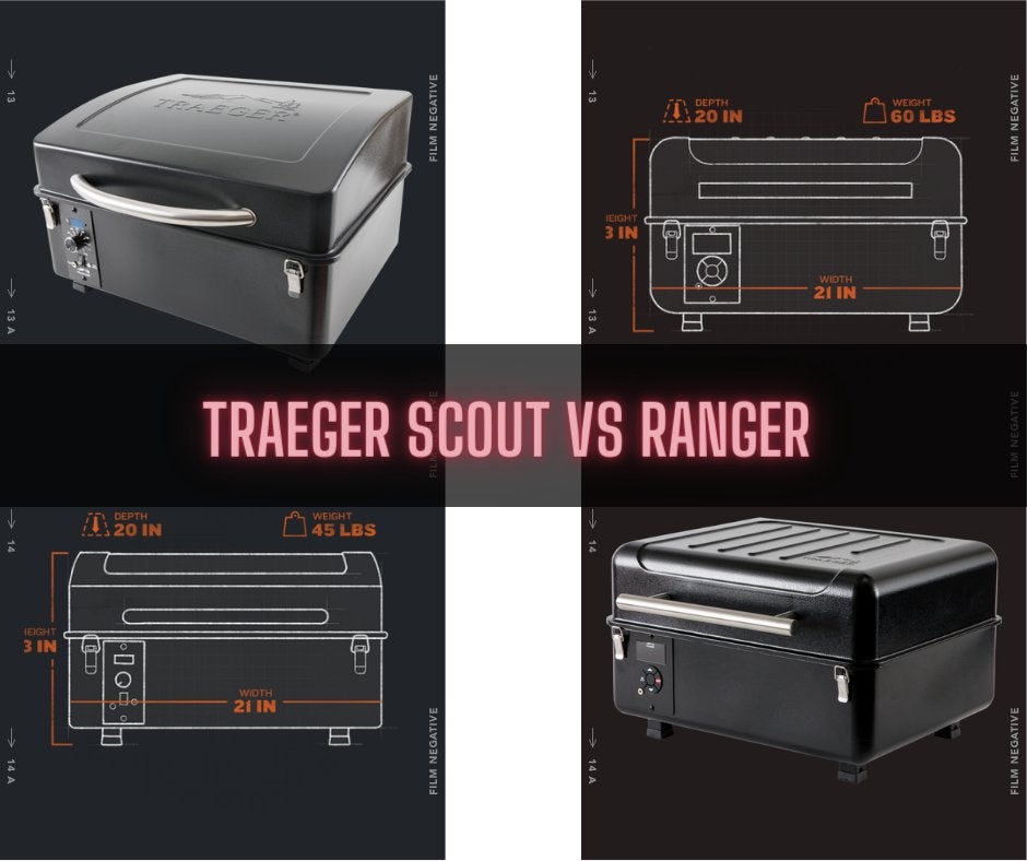 Traeger Scout vs Ranger Pellet Grills - Dining and Cooking