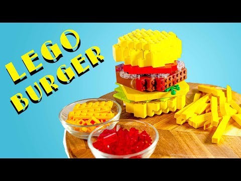I love Burgers and LEGO so I made LEGO Burger in Stop Motion Animation ...
