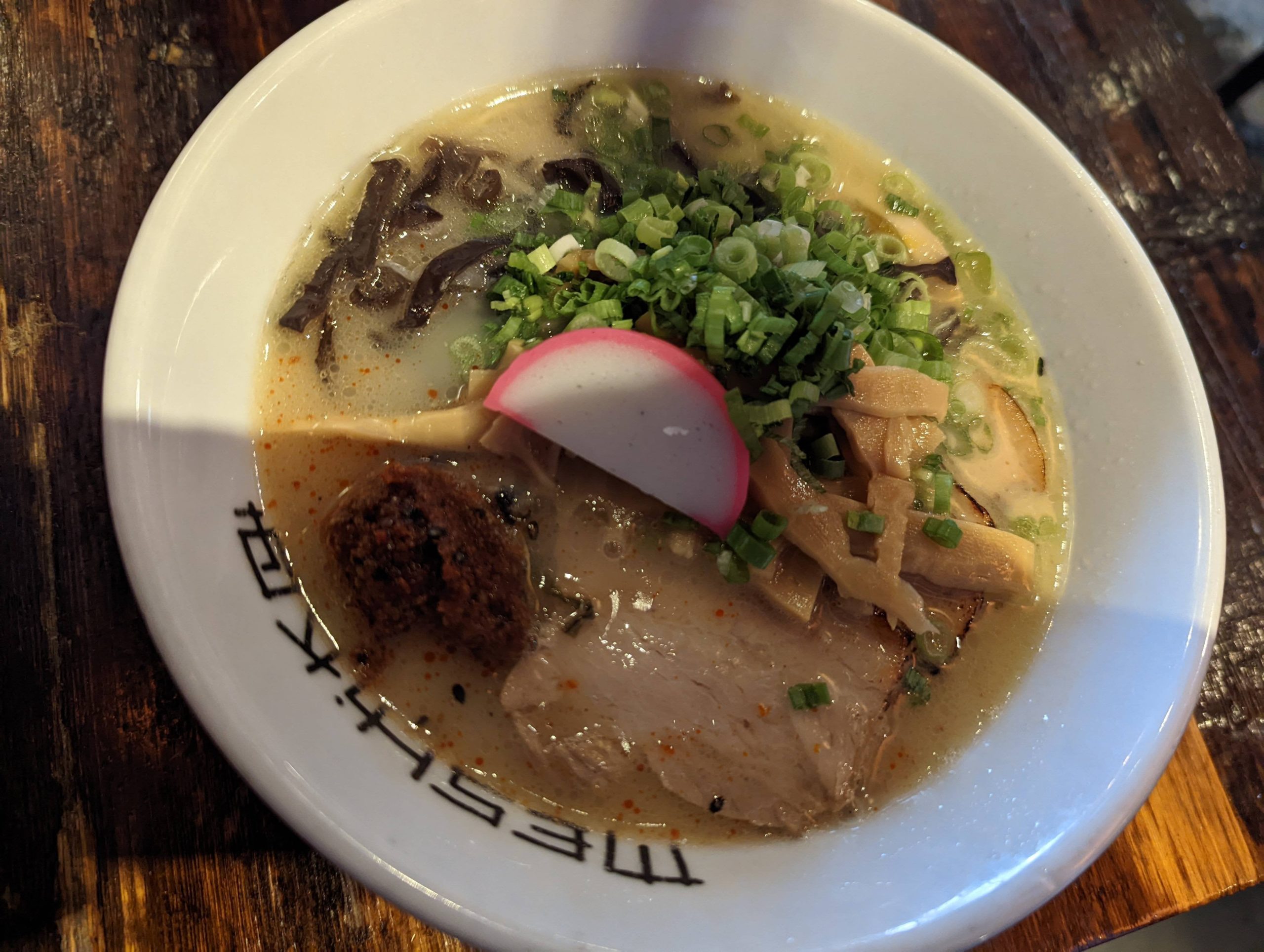 Fireball Chicken Paitan from Meshikou Ramen in Columbus, Ohio - Dining ...