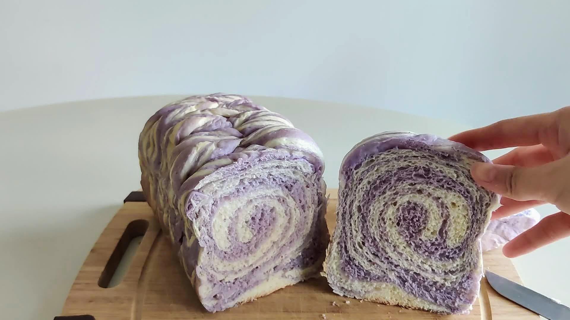 Ube Swirl Bread - Dining and Cooking