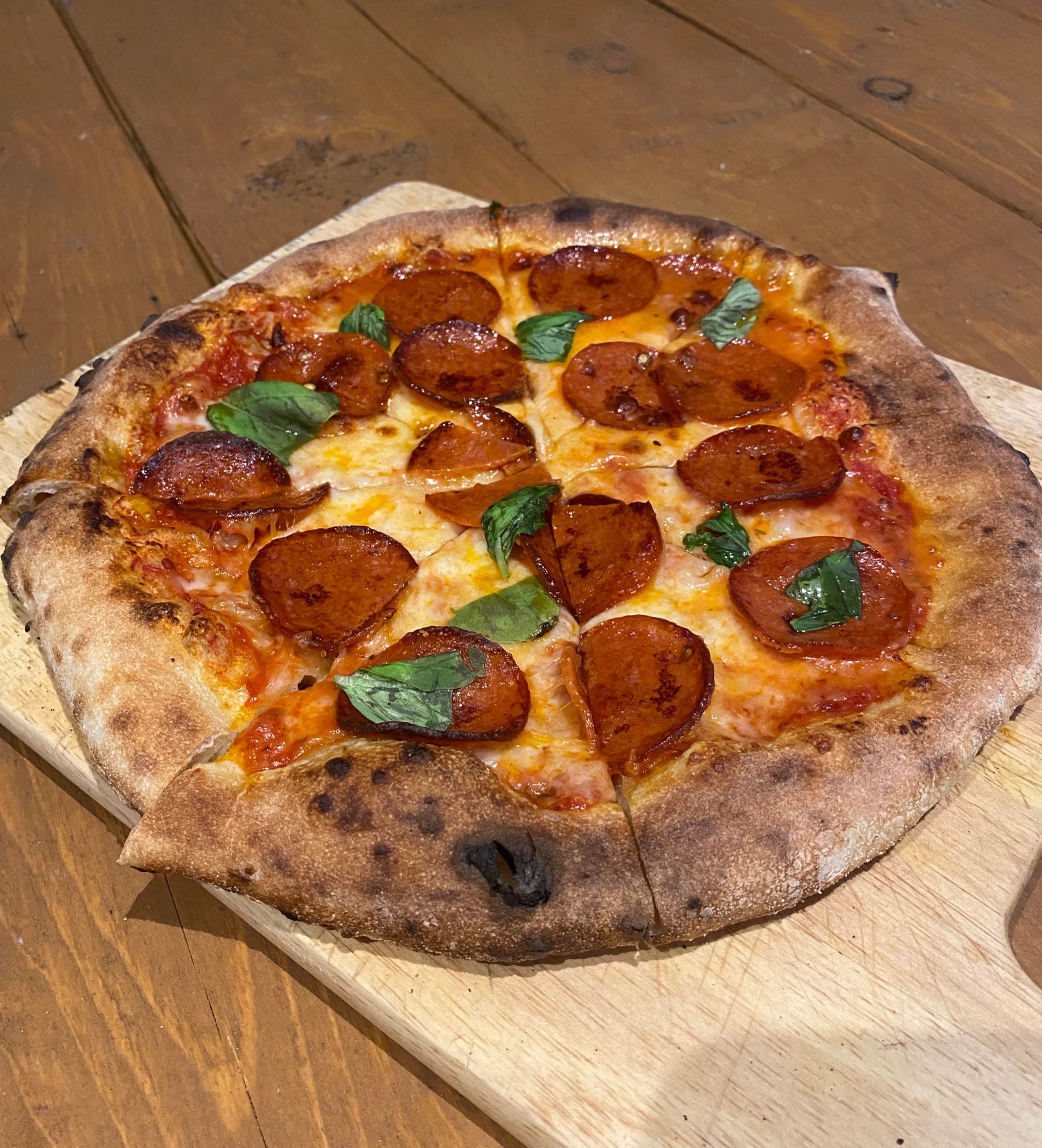 Wood Fired Pepperoni - Dining and Cooking