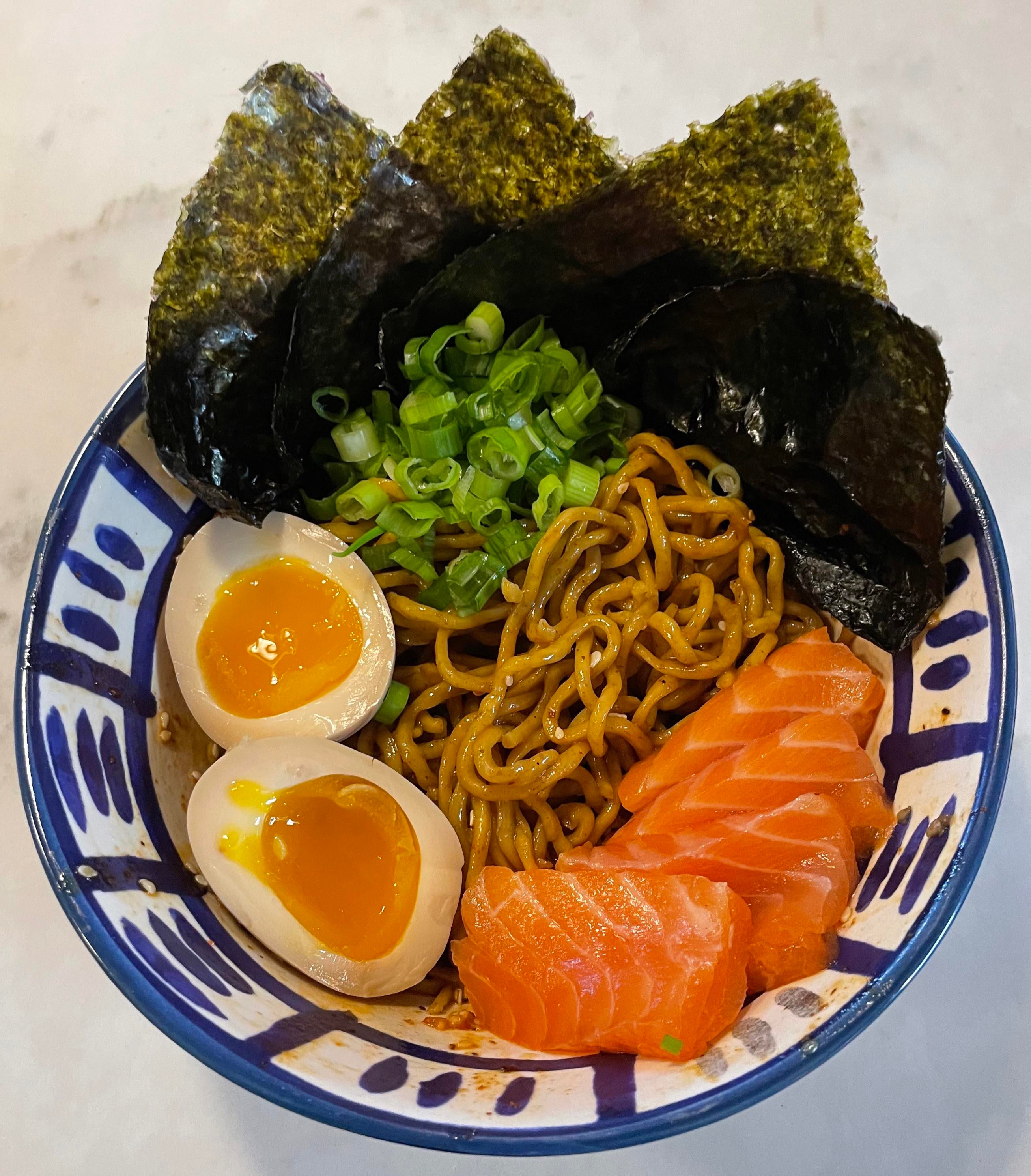 First ever Mazemen (brothless ramen) - Dining and Cooking