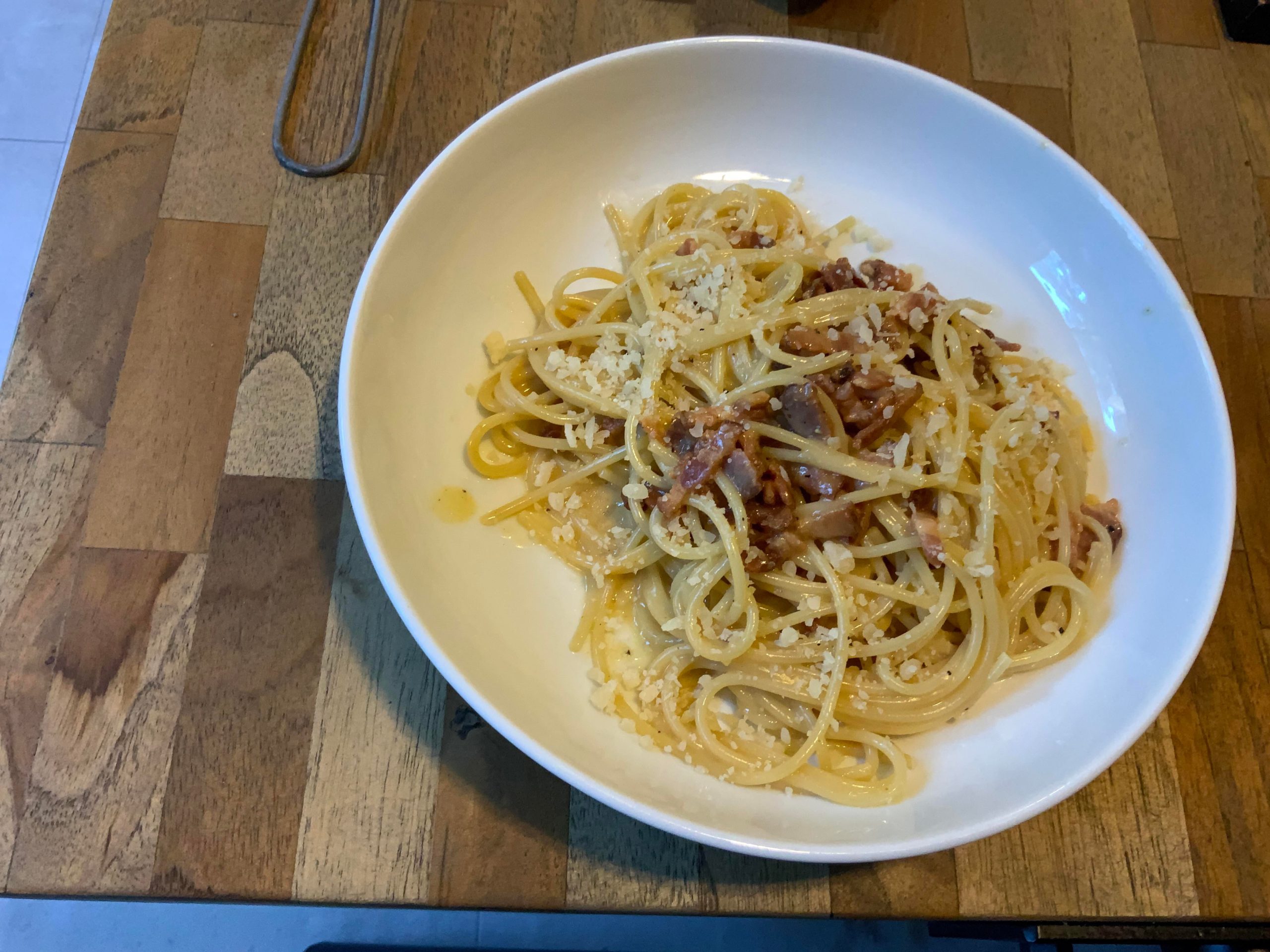 Had a craving for spaghetti carbonara - Dining and Cooking