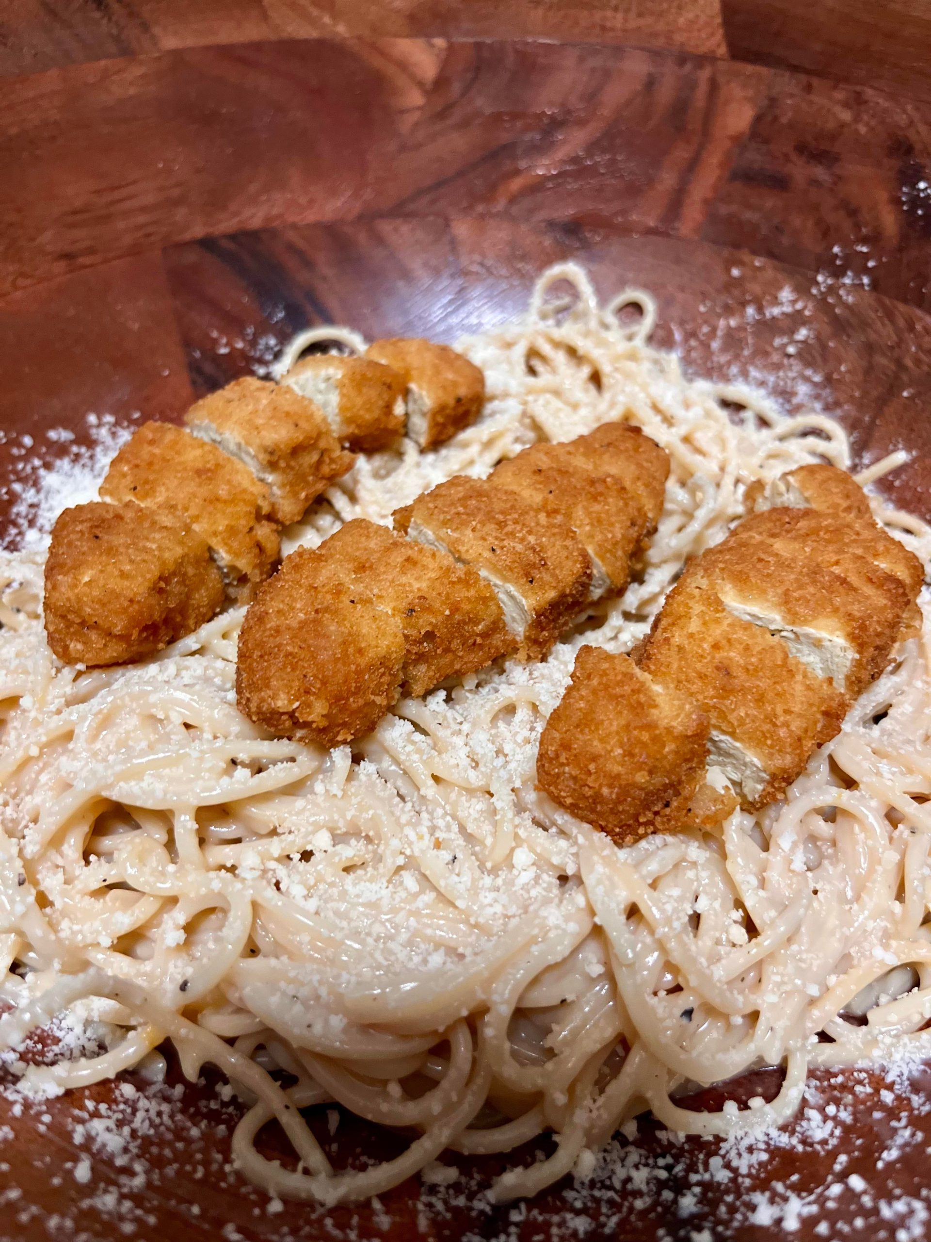 Chicken Alfredo pasta - Dining and Cooking