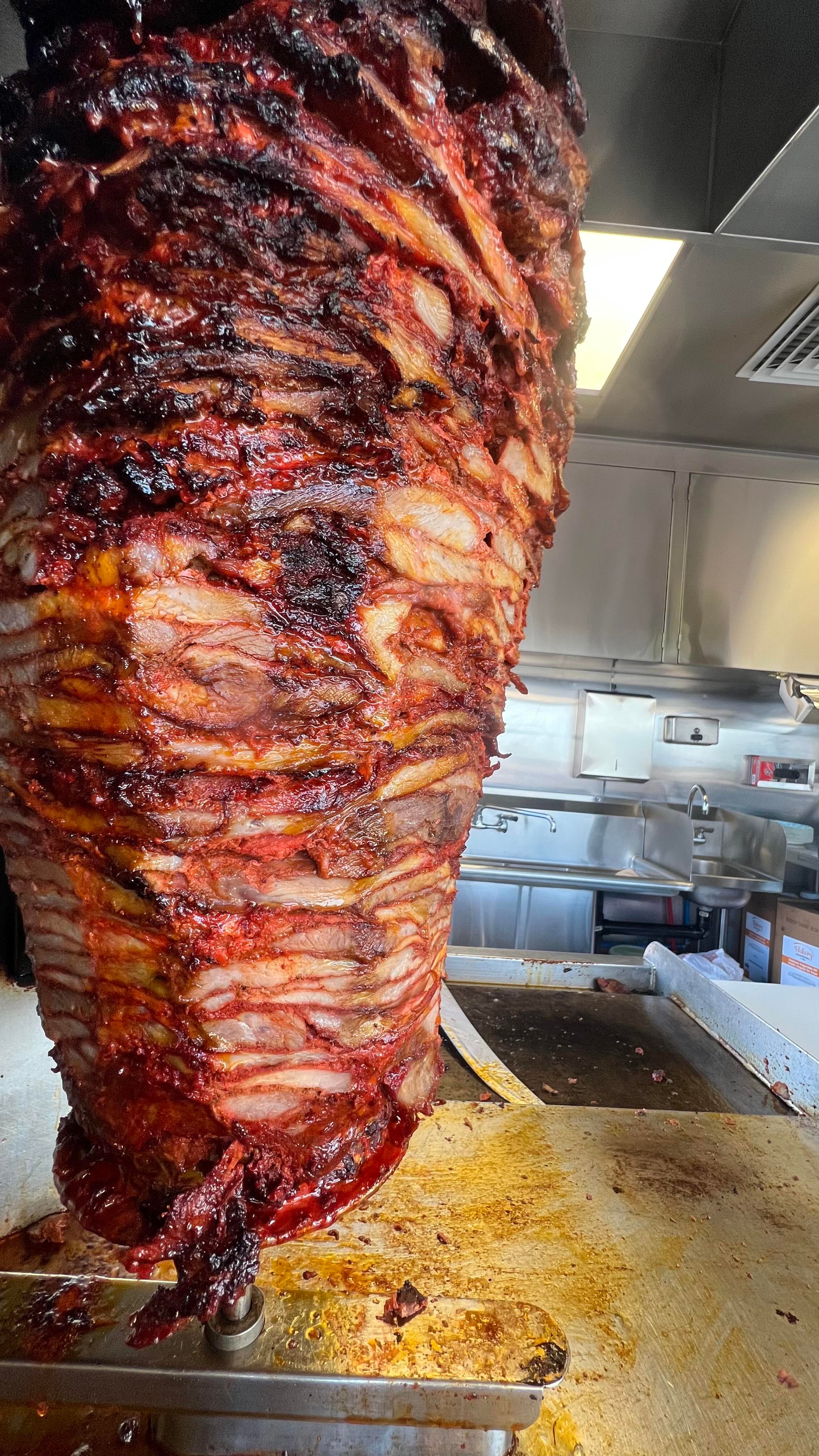 Al Pastor fresh off the Trompo! - Dining and Cooking
