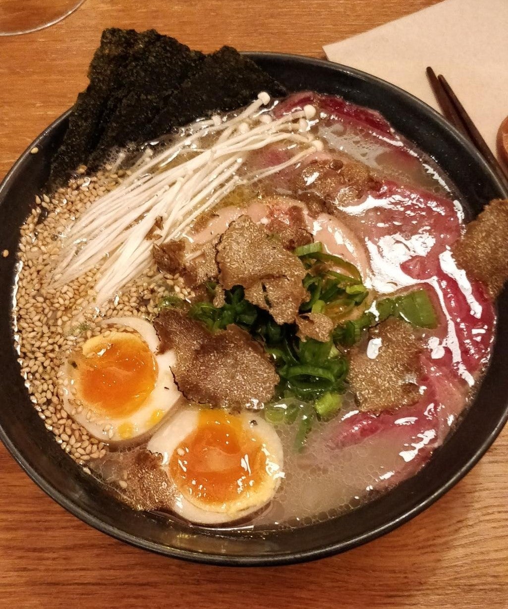 The Holy Trinity Ramen: Wagyu Beef, Truffles and Foie Gras (is that too ...