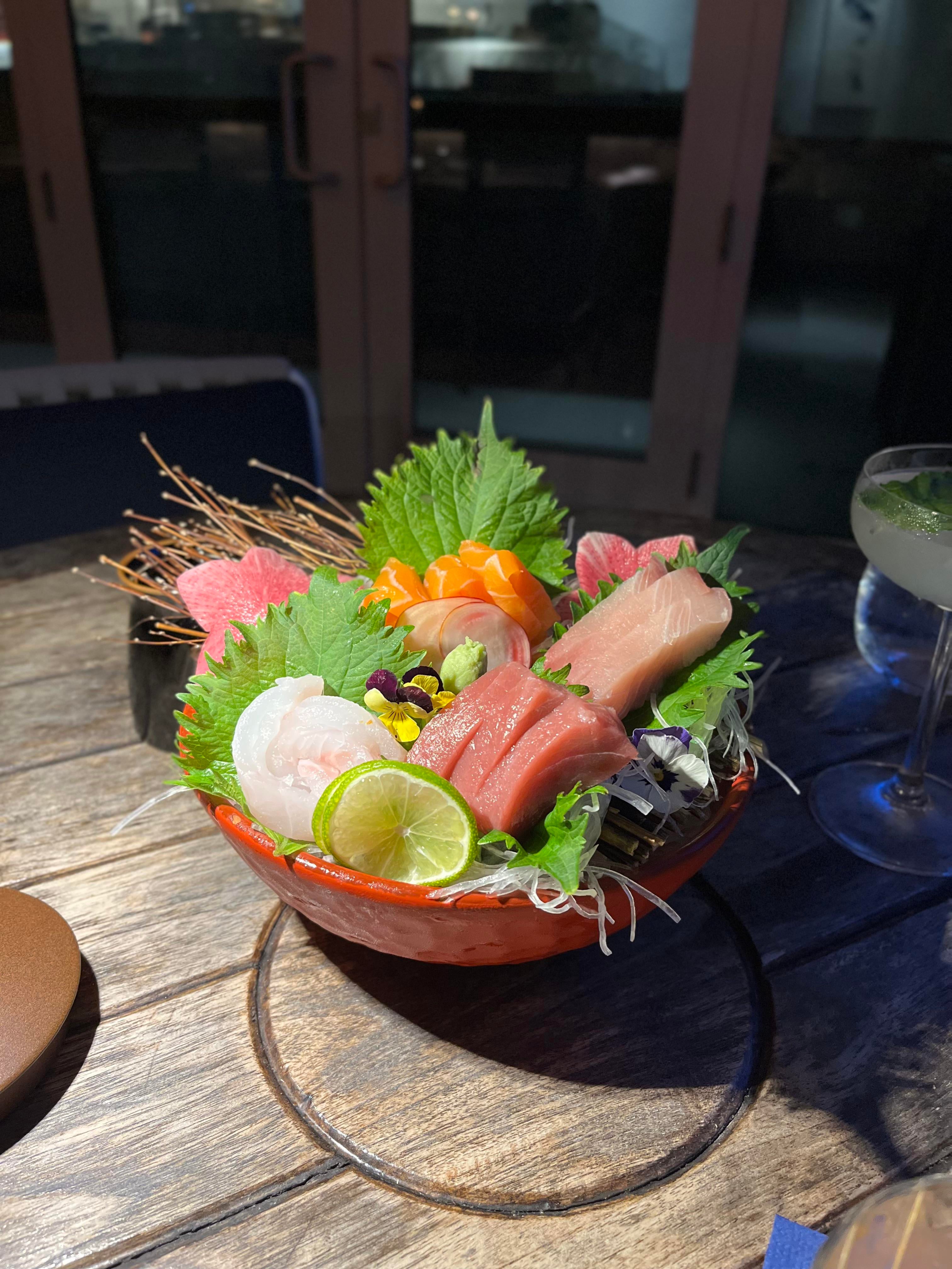 Beautiful sashimi at Azabu in SoBe - Dining and Cooking