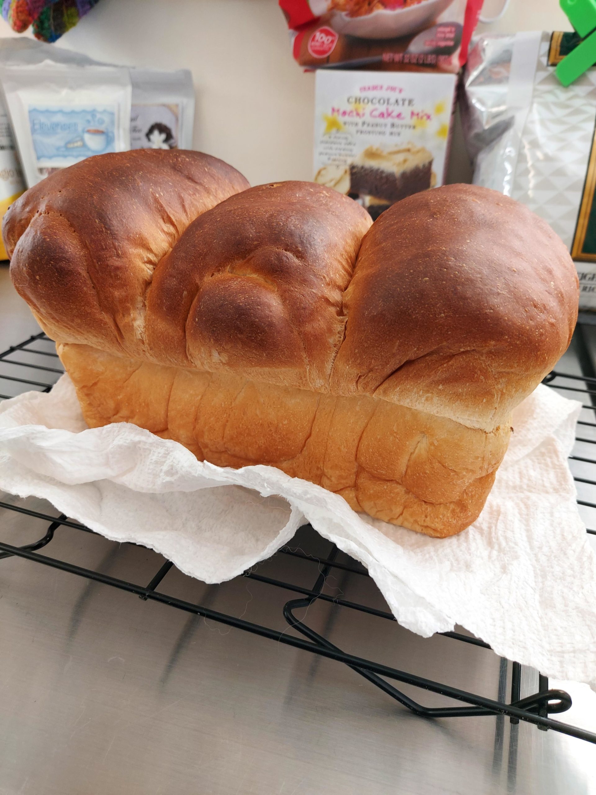 A loaf of Japanese milk bread - Dining and Cooking