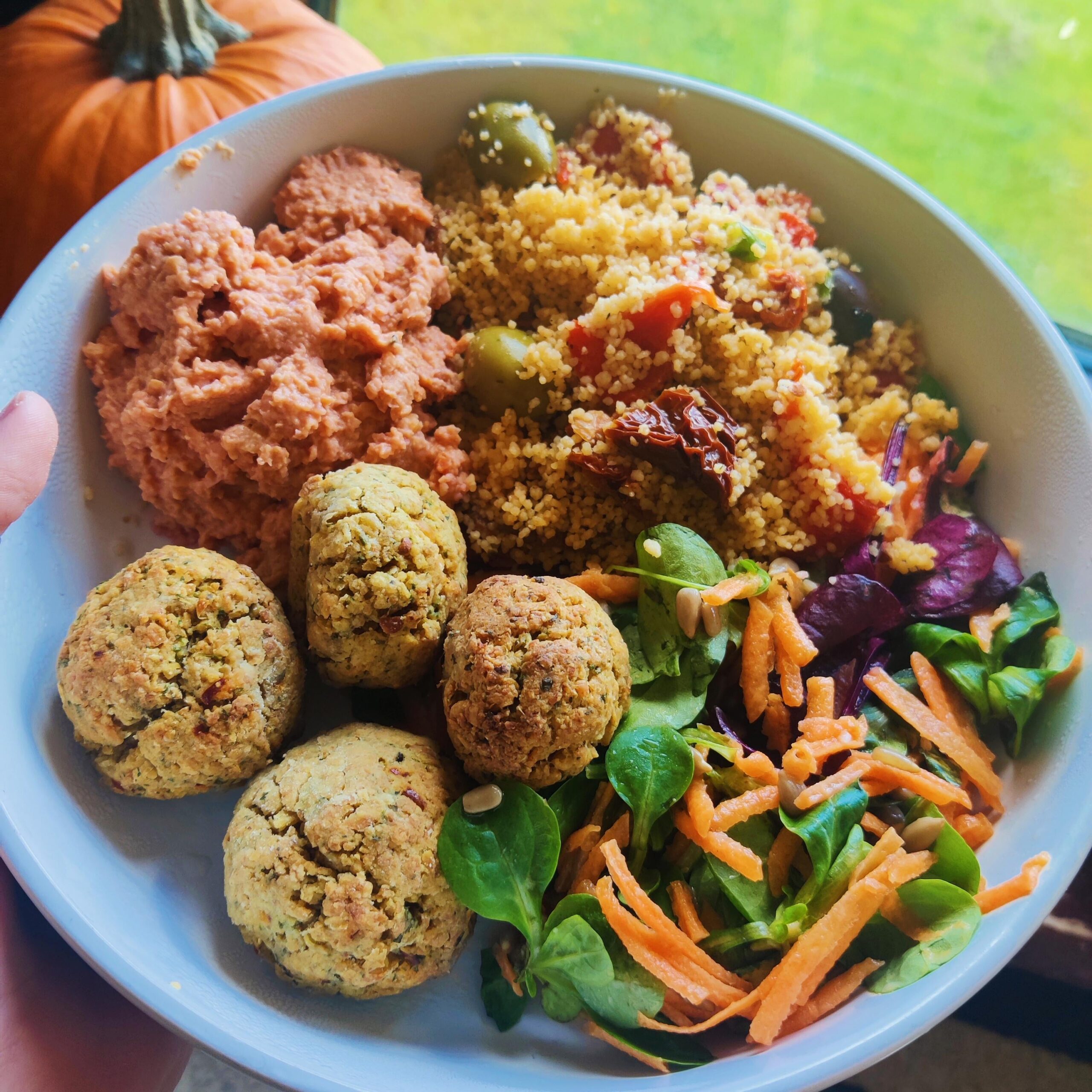Homemade Mezze Bowl 🌿 - Dining and Cooking