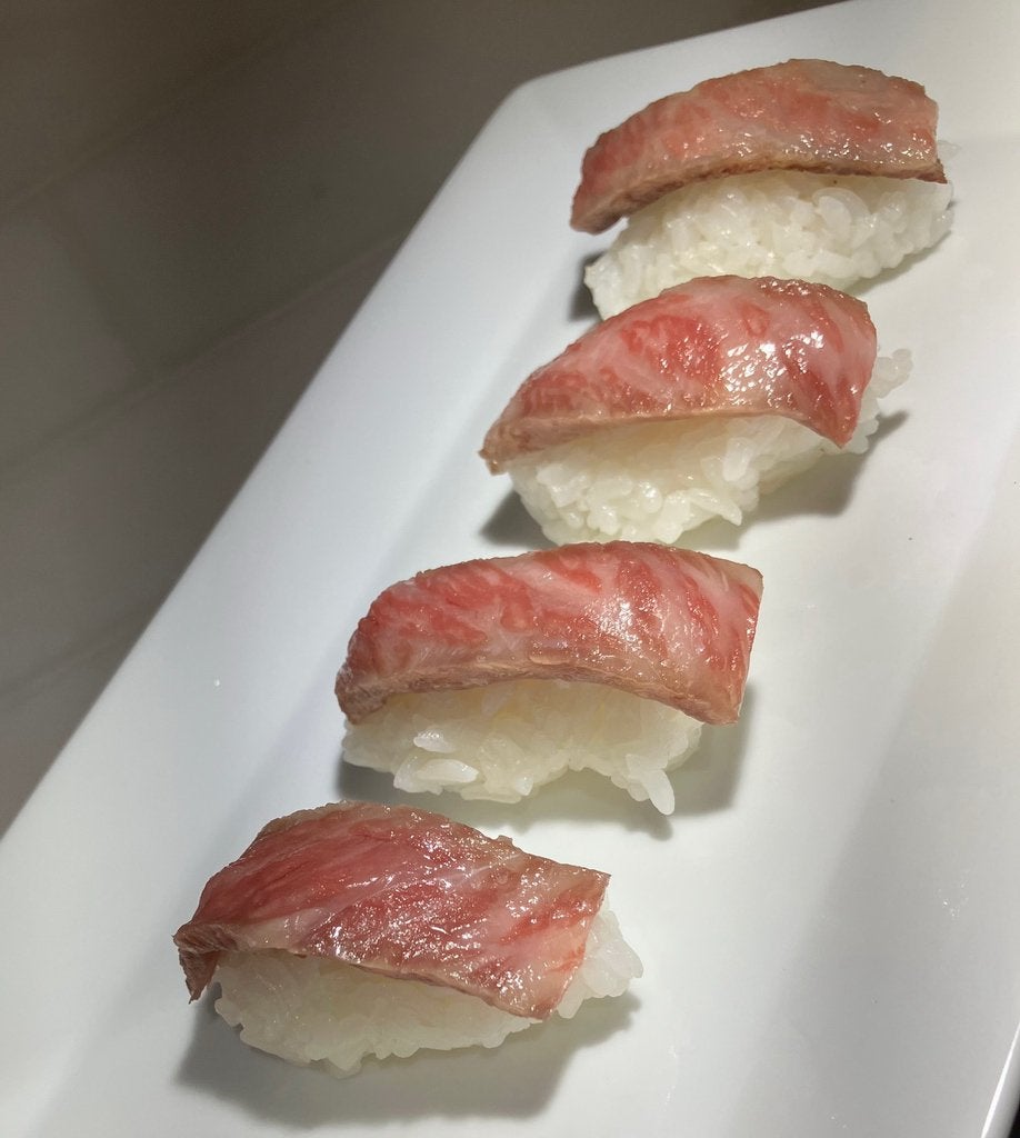 a5 wagyu nigiri 110*f 30min - Dining and Cooking
