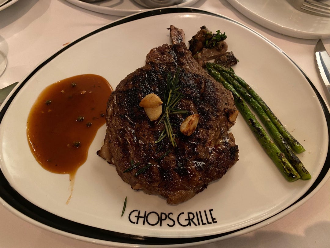 Prime Ribeye Steak from my Royal Caribbean Cruise - Dining and Cooking
