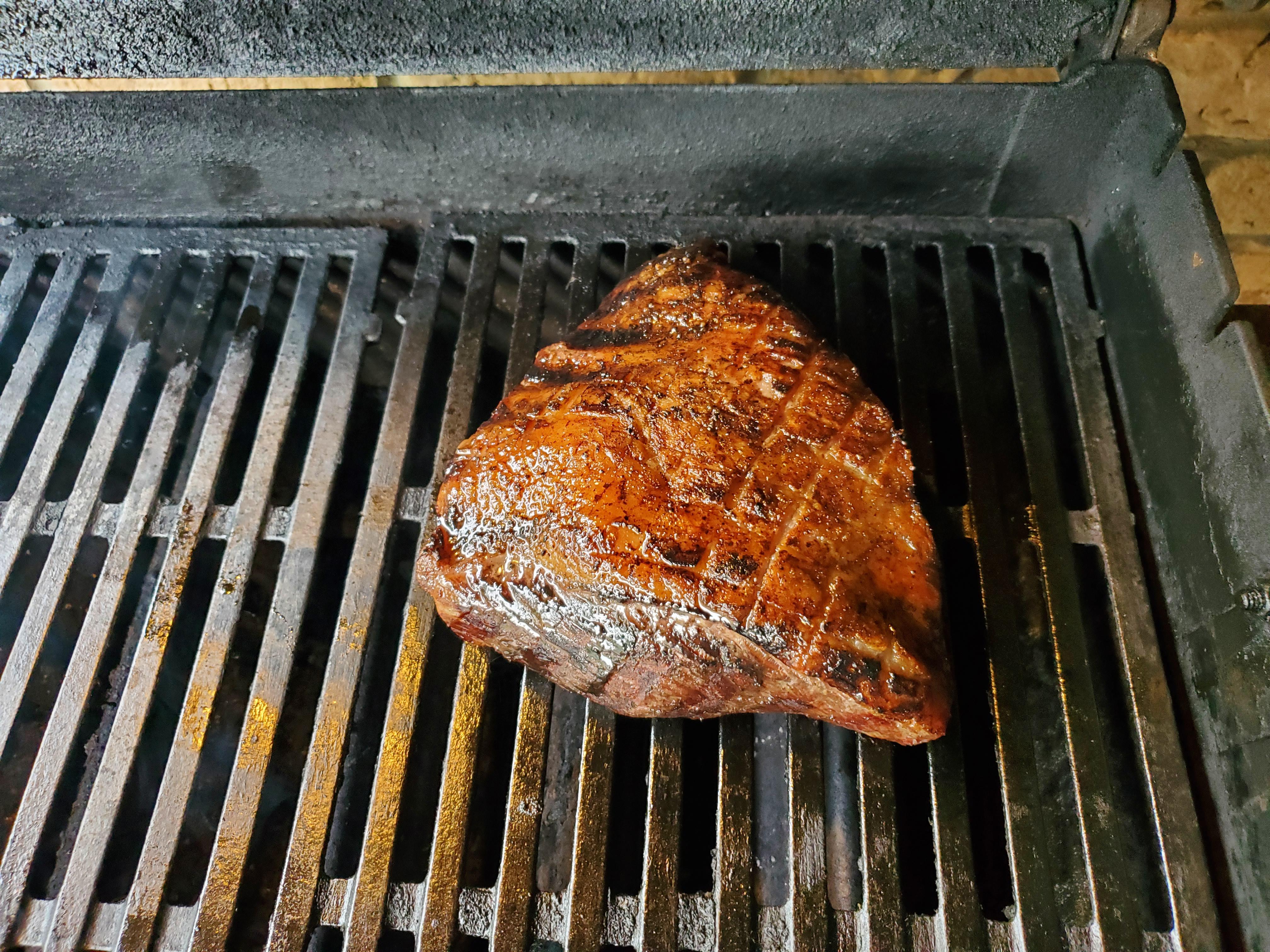 Prime picahna 4 hours @ 133F then a few minutes on a ripping hot grill ...